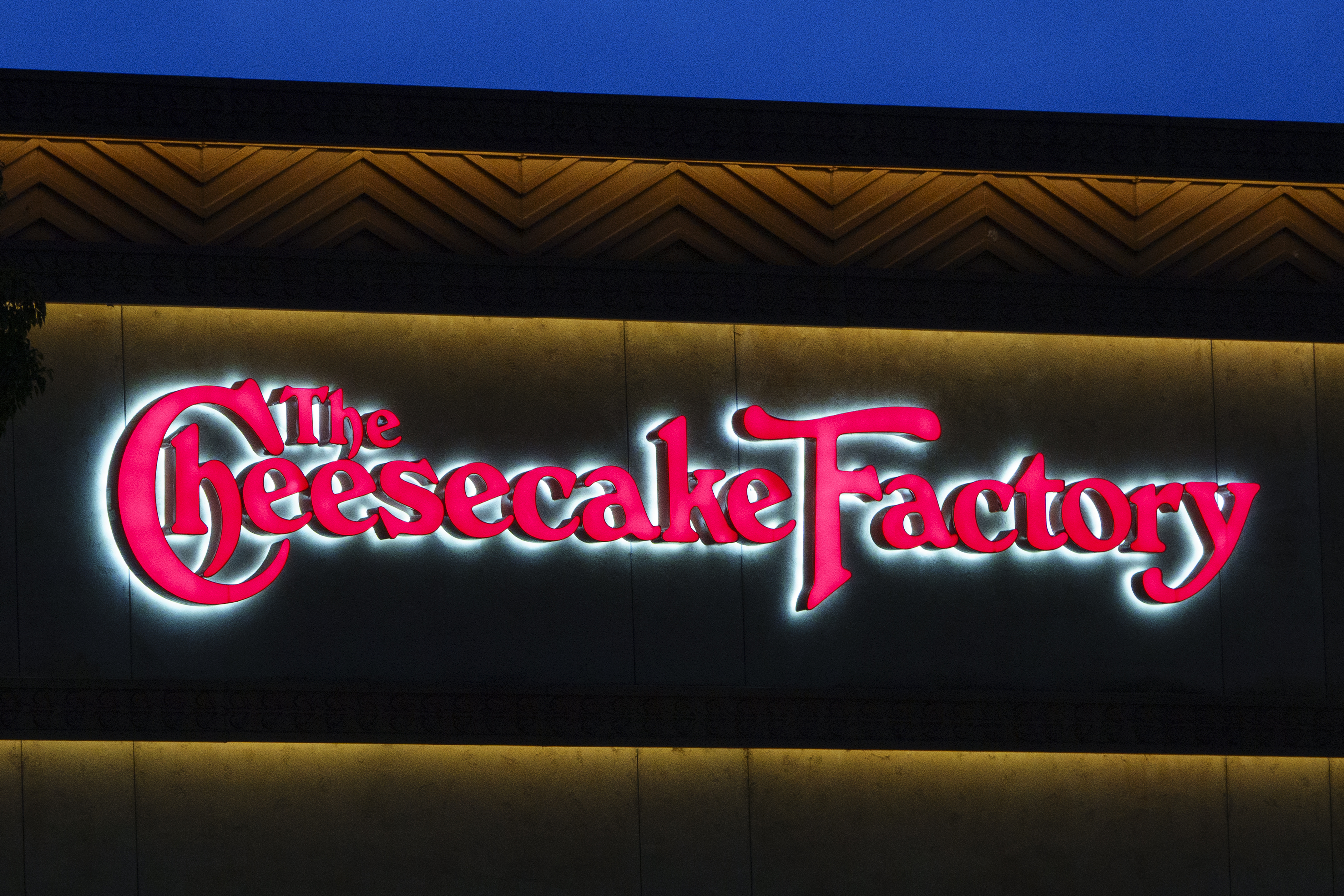 Cheesecake Factory Sign