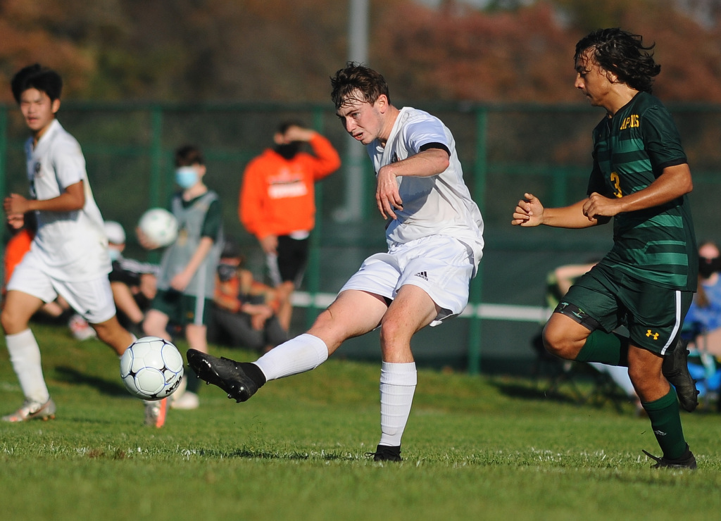 Pitman vs. Schalick boys soccer, Nov. 6, 2020. - nj.com