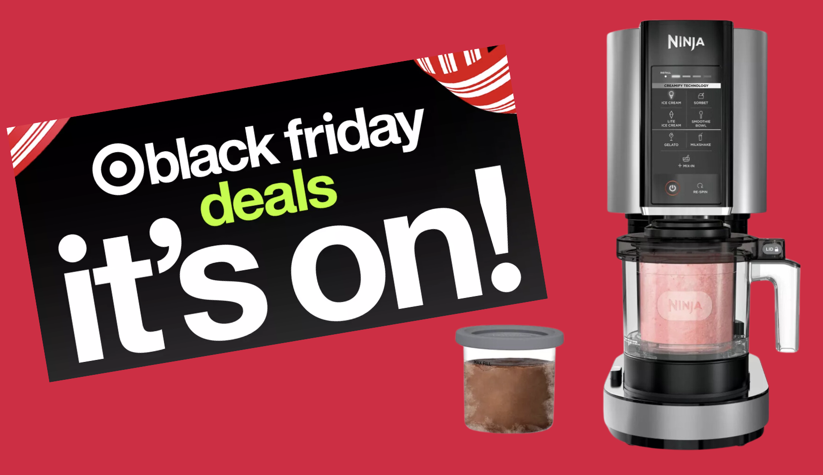 Target has the Ninja CREAMI Stainless Steel Ice Cream Maker on sale 50 off in a can t miss Black Friday deal pennlive