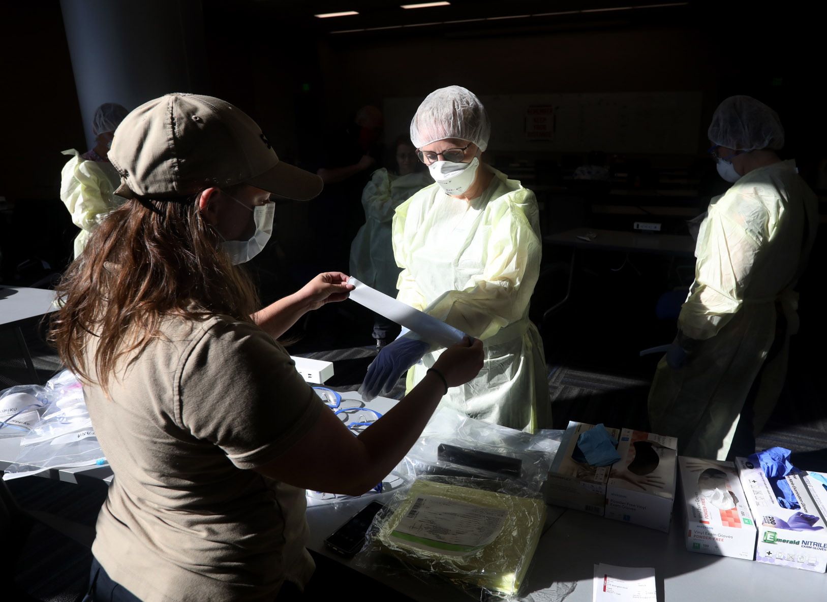 County drive-thru coronavirus testing center - nj.com