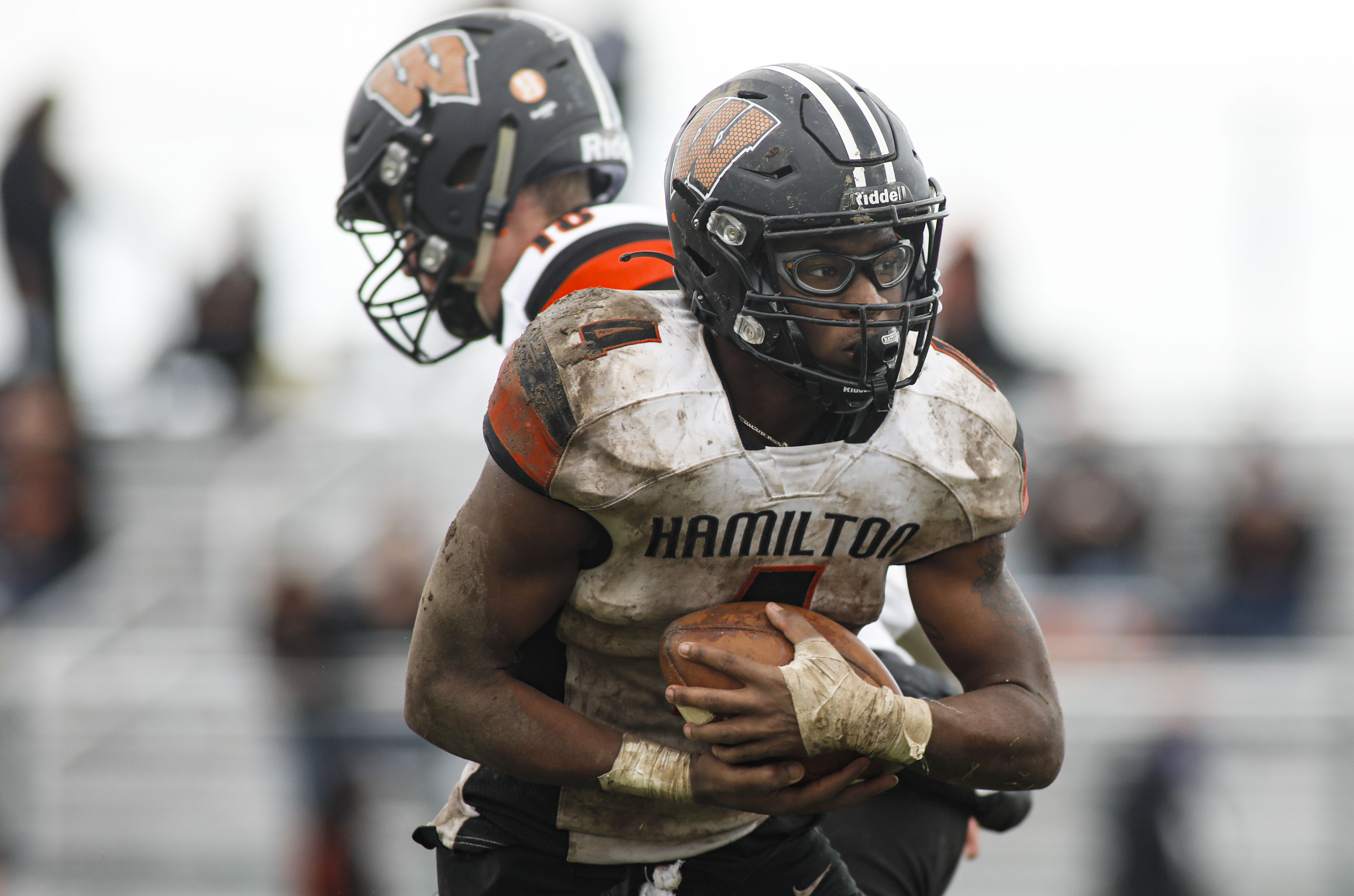 Steinert vs. Hamilton West in Thanksgiving Day football on November 26 ...