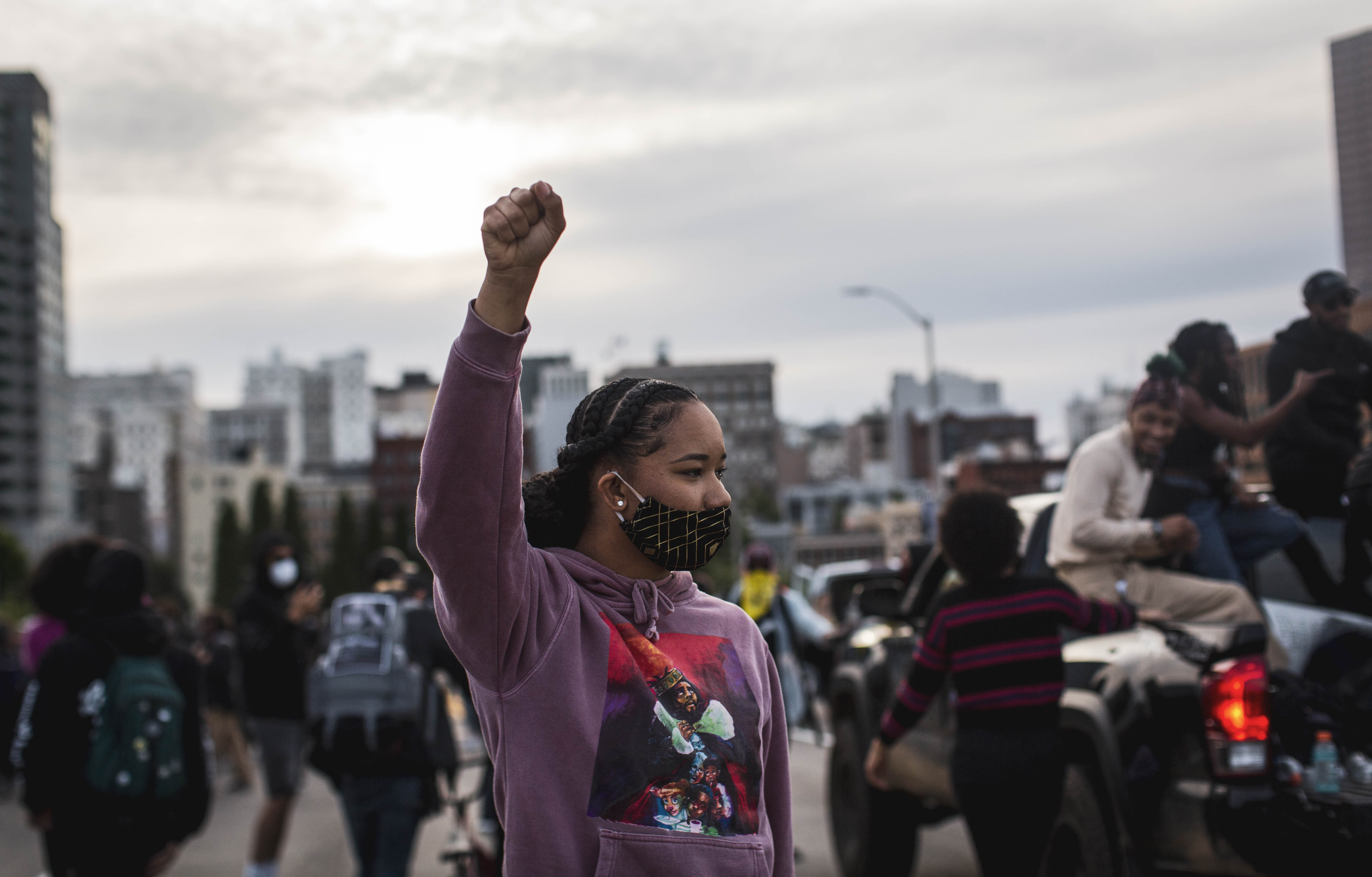 Portland protests continue for 8th night in response to killing of ...