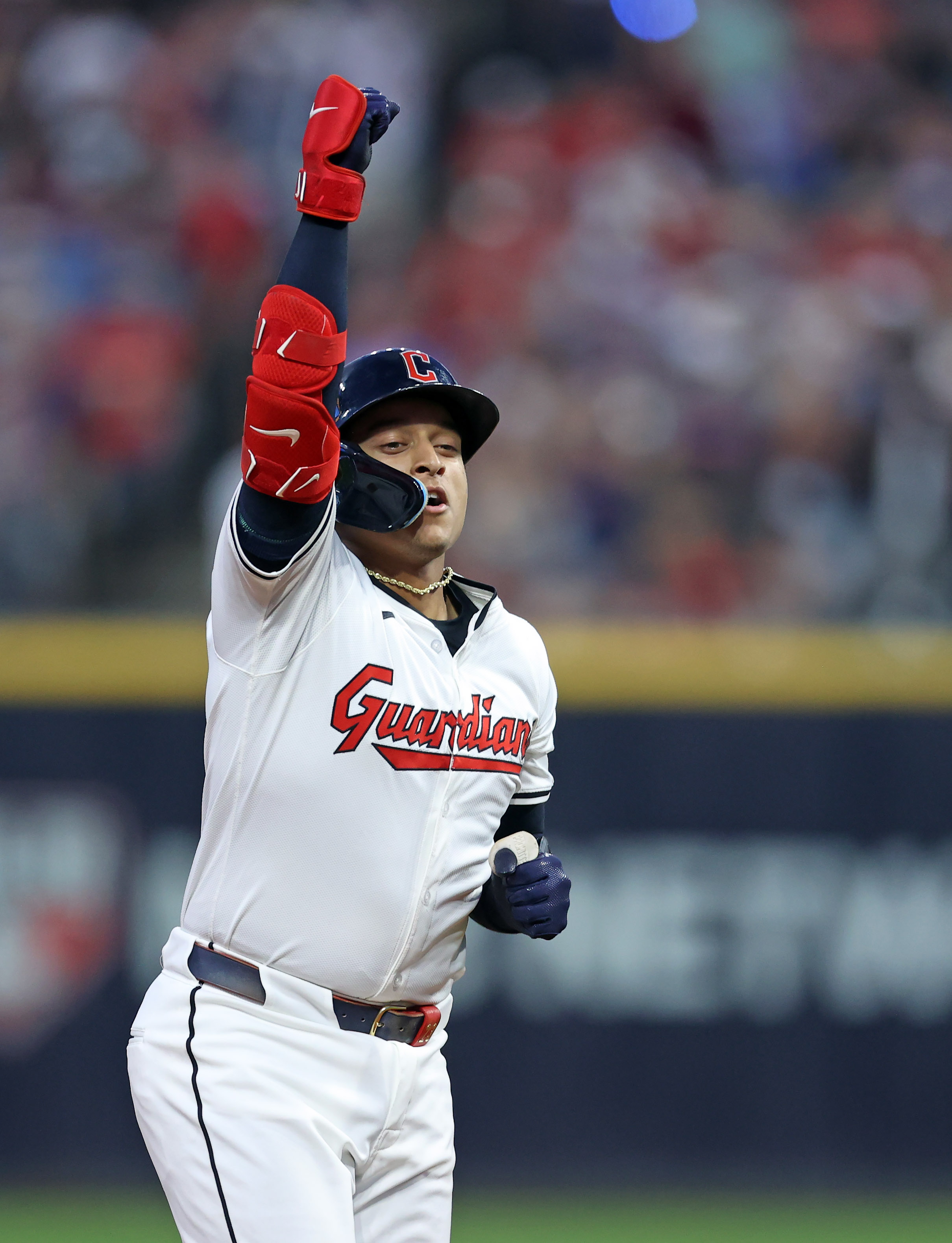 Guardians Mario coin celebration - cleveland.com