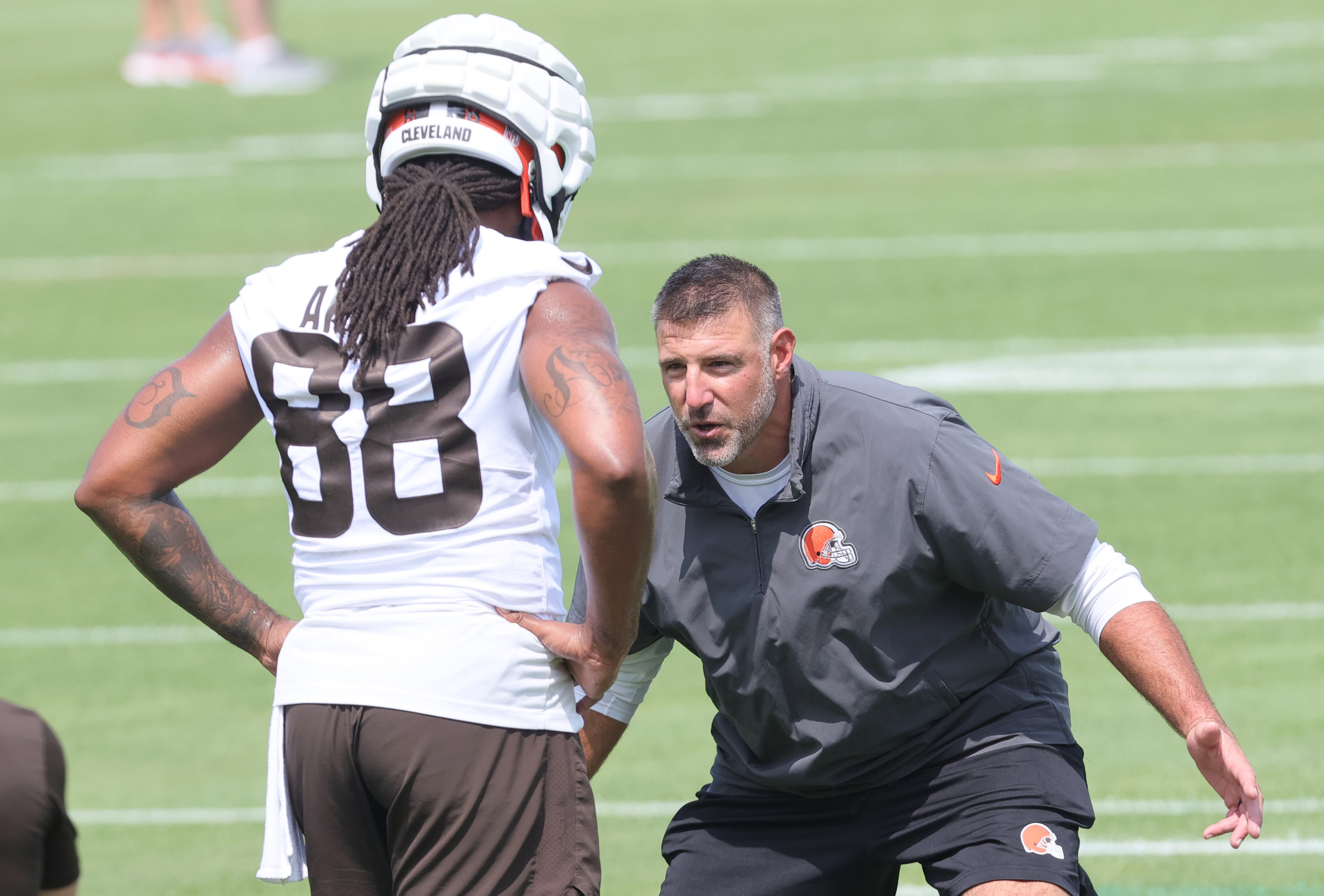 Day two of Cleveland Browns training camp at The Greenbrier, July 26 ...