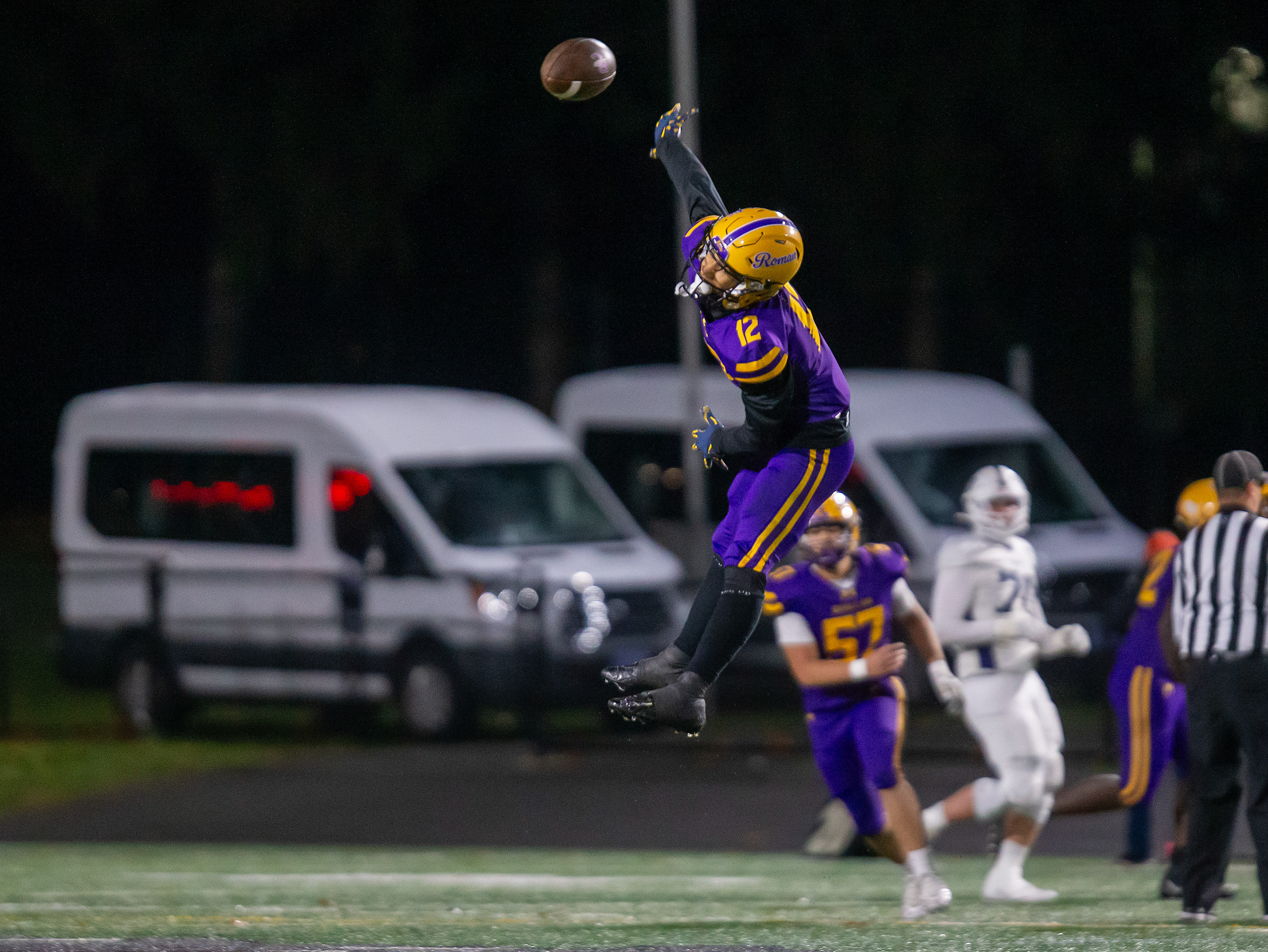 Roman Catholic defeats Hollidaysburg 48-14 in PIAA 5A high school ...