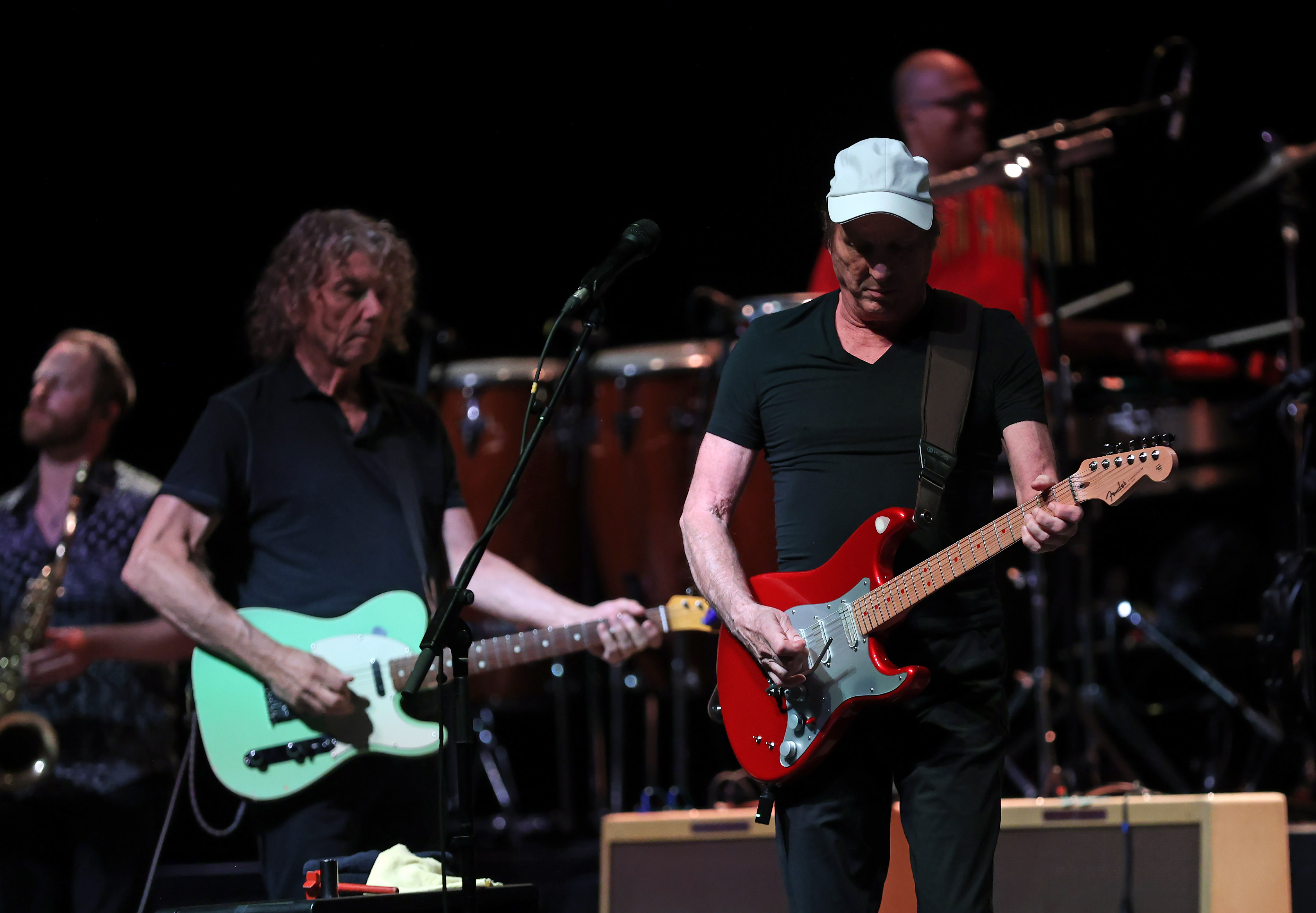 Jerry Harrison & Adrian Belew perform at the Agora, July 28, 2024 ...