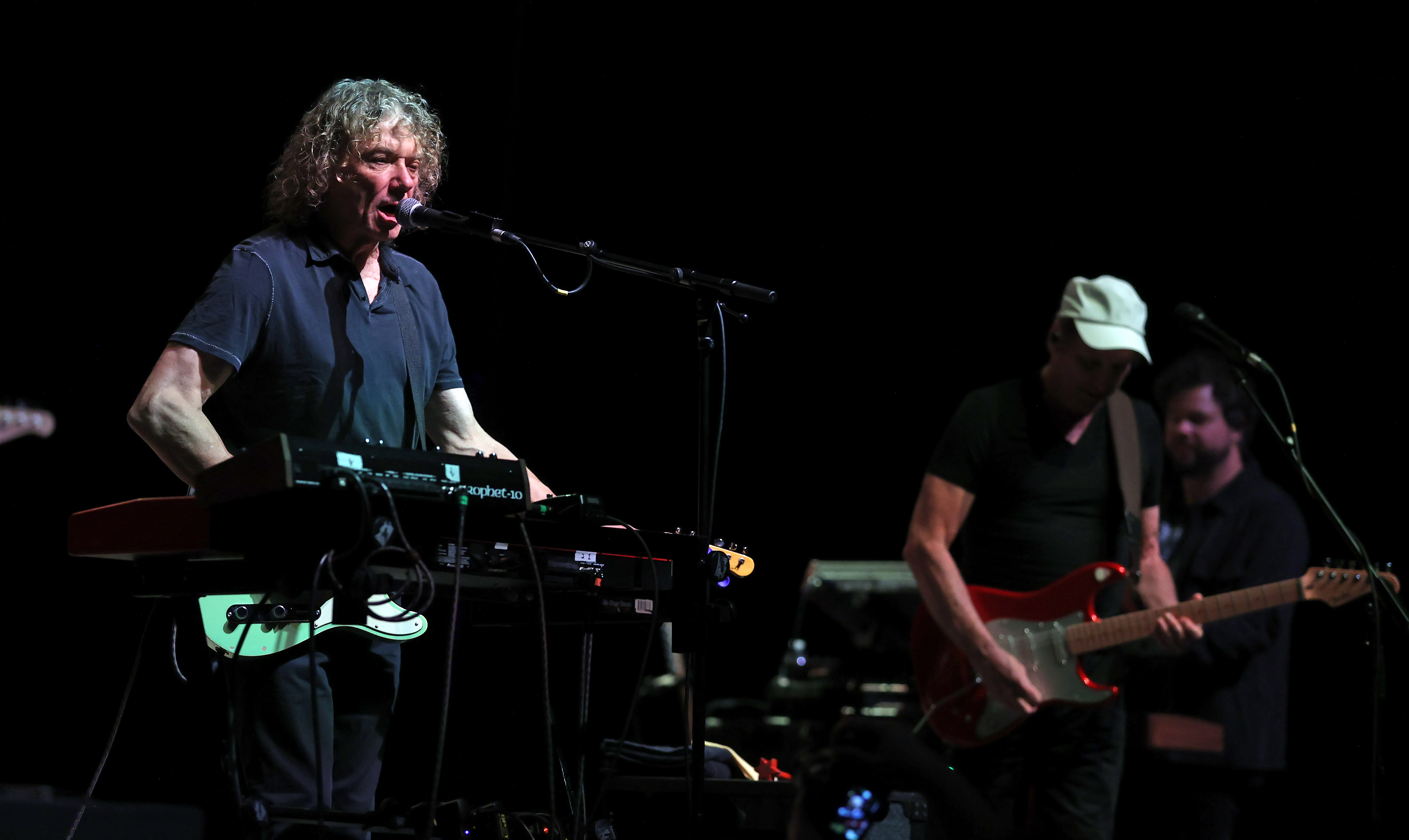 Jerry Harrison & Adrian Belew perform at the Agora, July 28, 2024 ...
