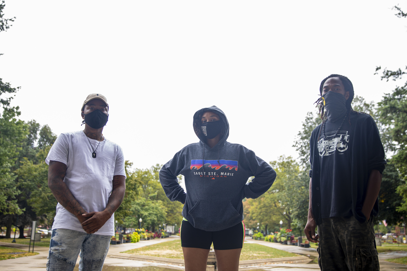 Local Kalamazoo activists march for change not violence - mlive.com