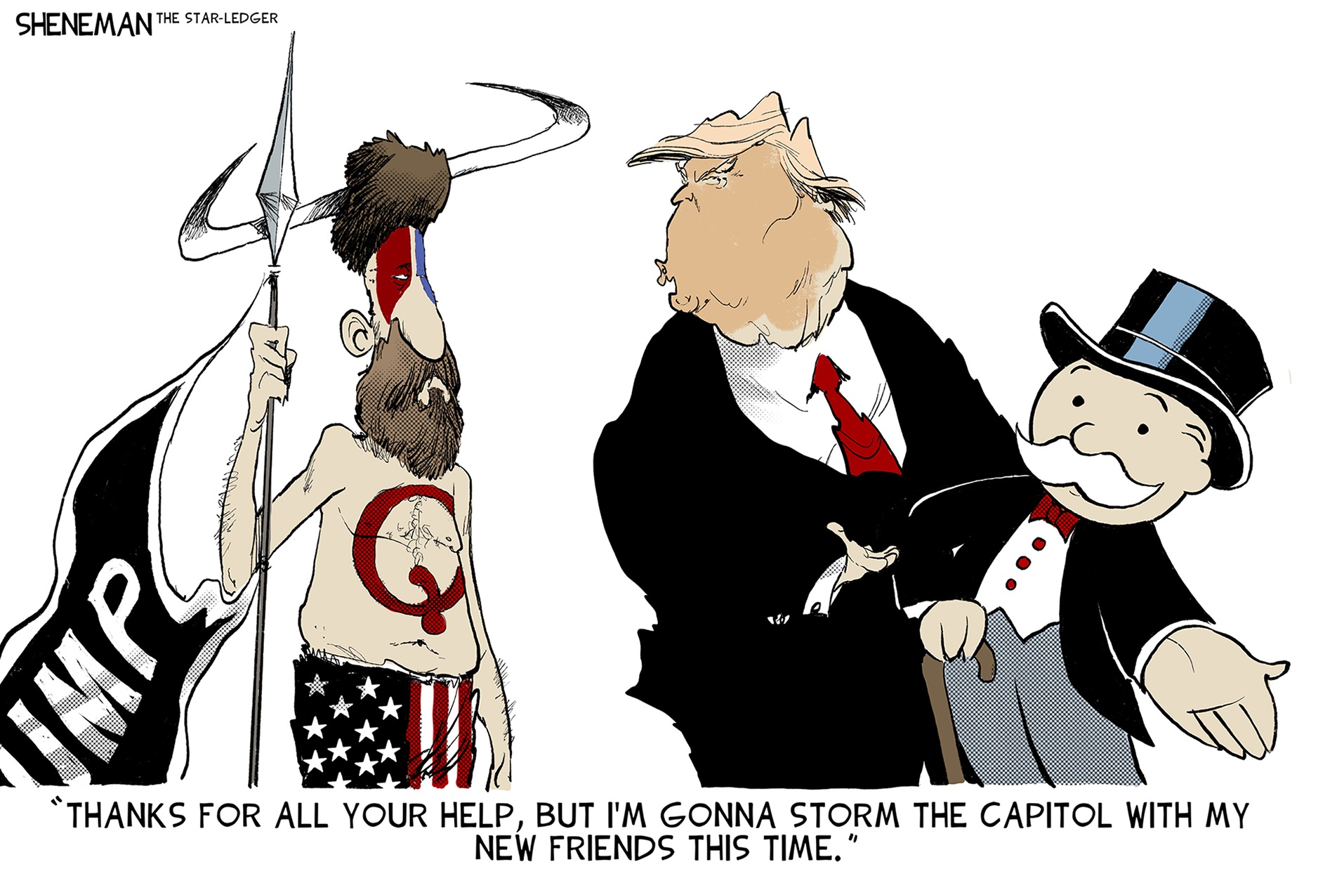 Editorial cartoons for Jan. 26, 2025 - oregonlive.com