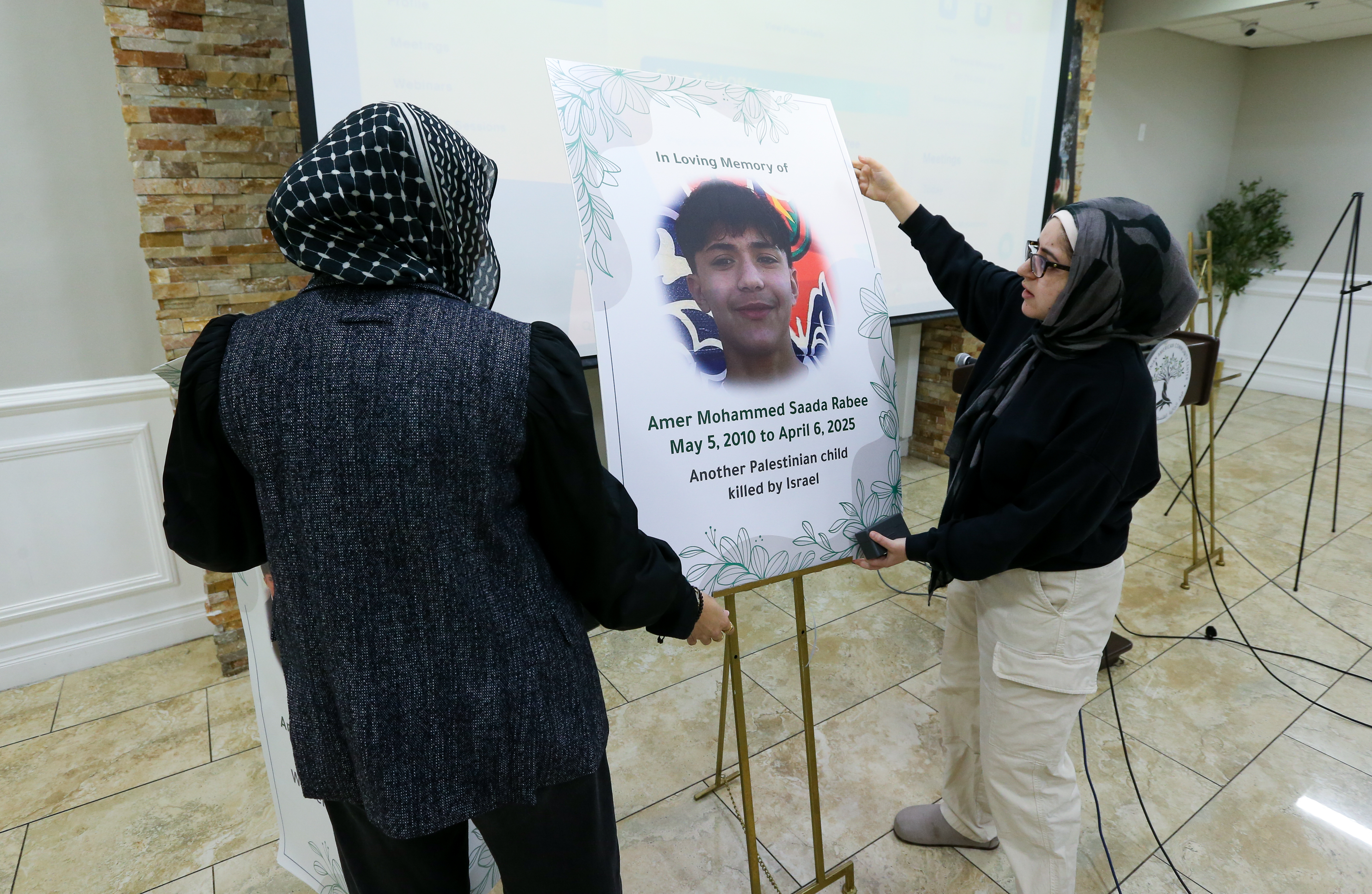Press conference covering the killing of Amer Mohamad Saada Rabee - nj.com