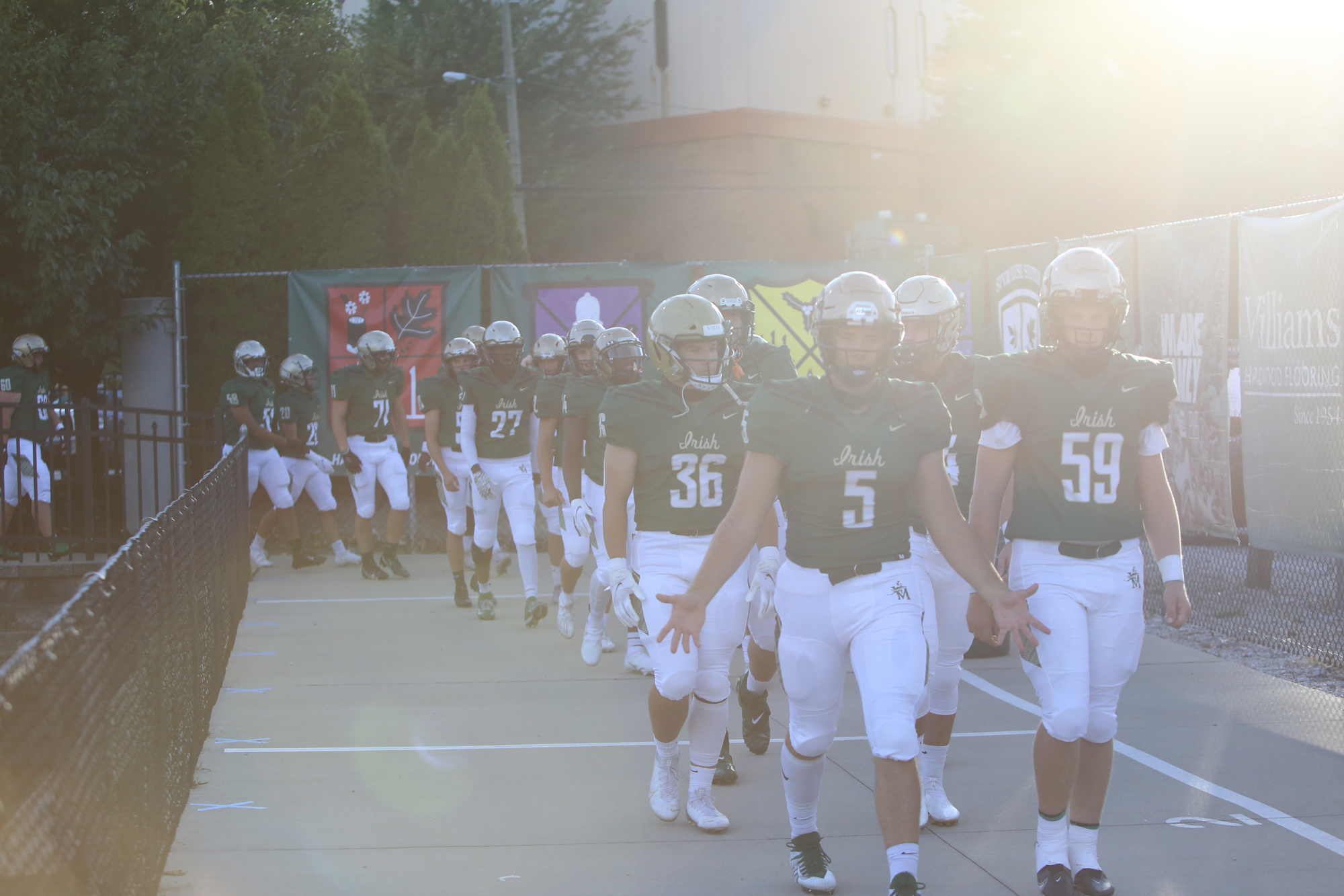 Maple Heights at St. Vincent-St Mary Football, August 29, 2020 ...