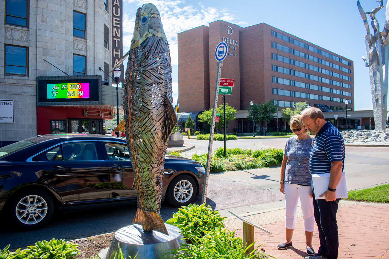 "The Art of Recycling" sculptures unveiled in downtown Muskegon - mlive.com