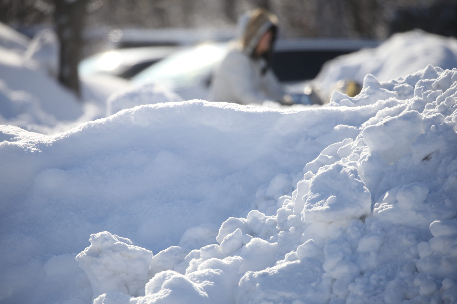 Piles of snow fill parking lots around Northeast Ohio - cleveland.com