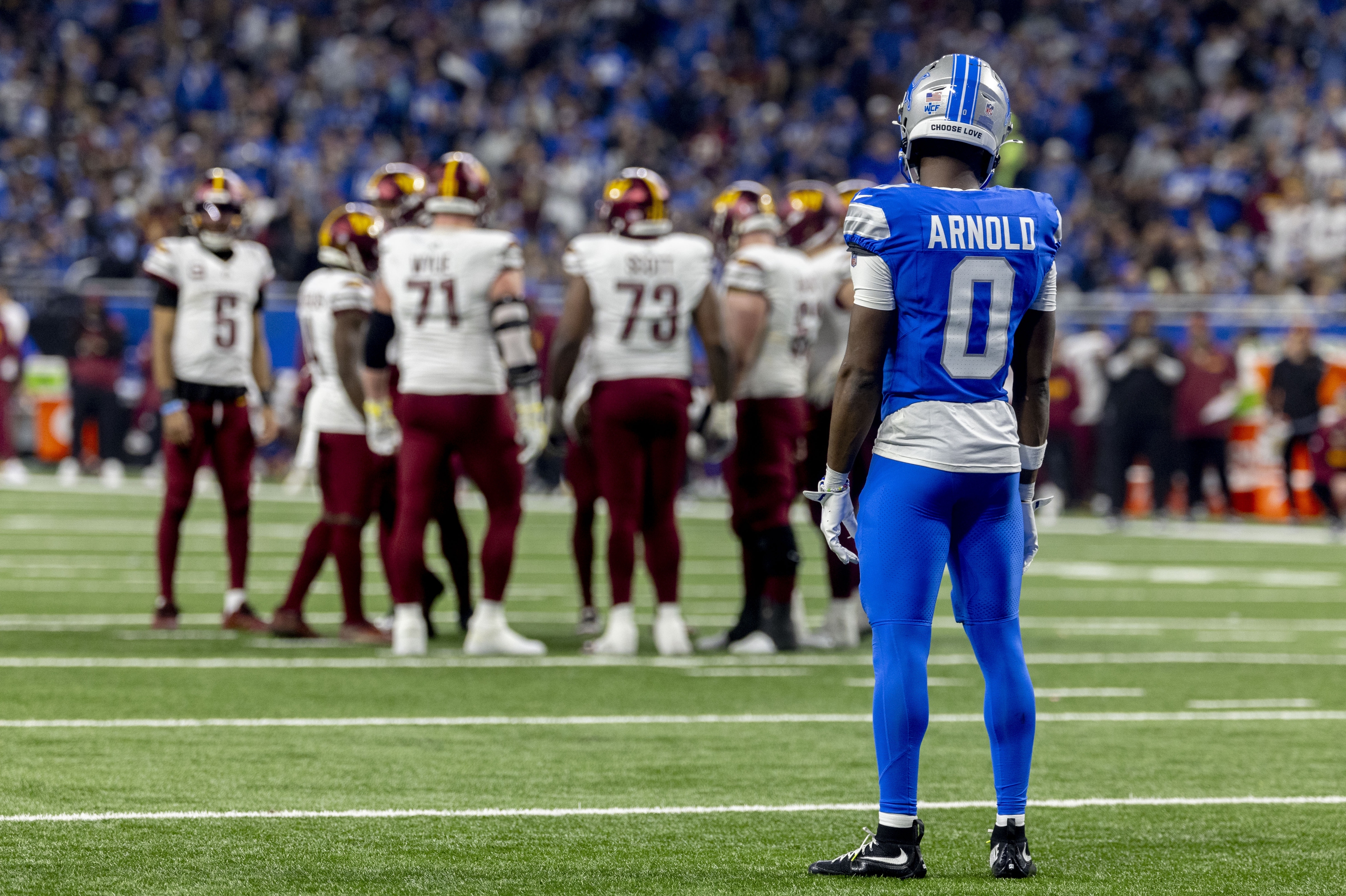 2025 NFL Divisional Round — Detroit Lions vs. Washington Commanders ...