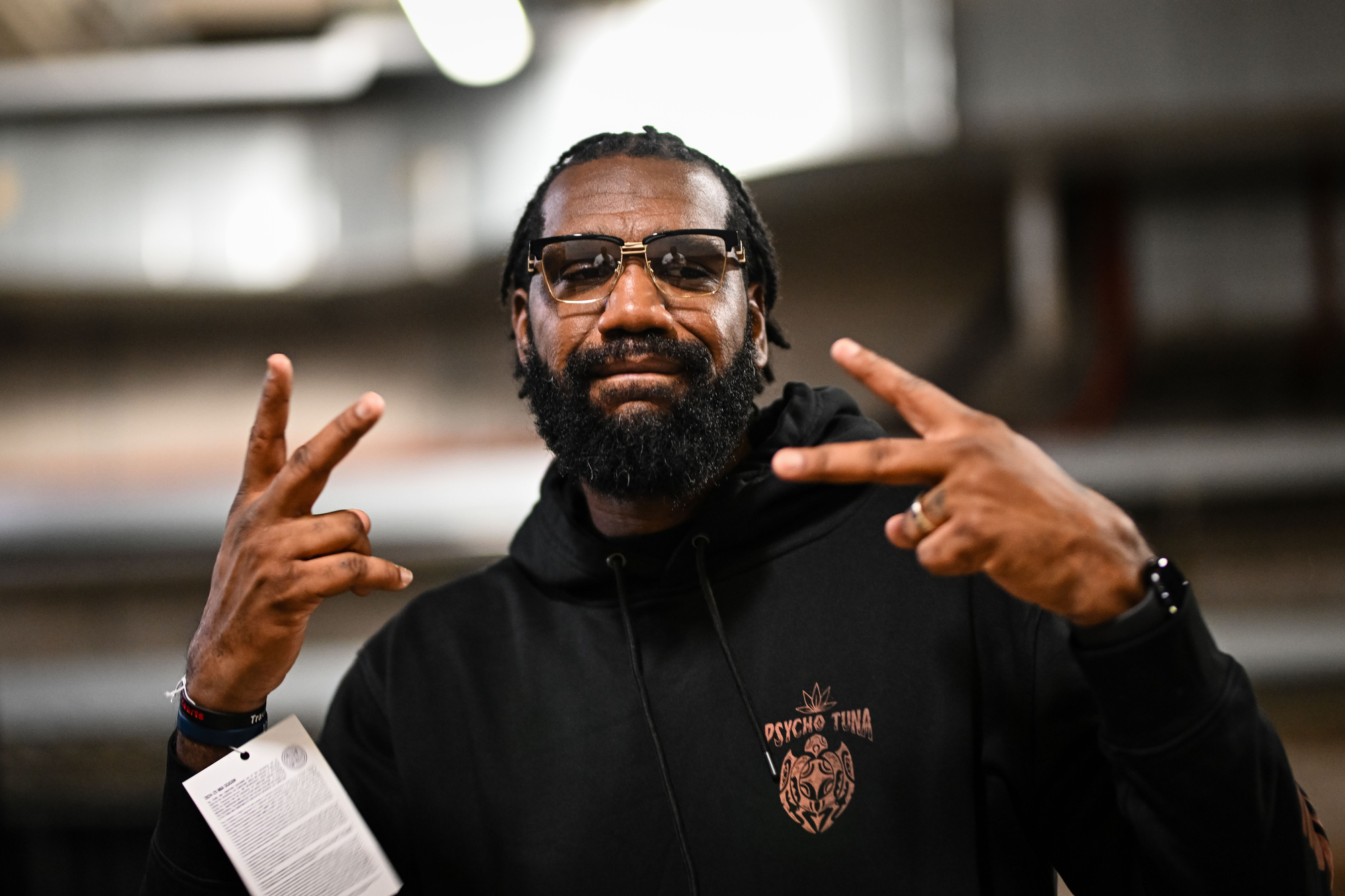 Greg Oden visits Portland Trail Blazers, Dec. 28, 2024 - oregonlive.com