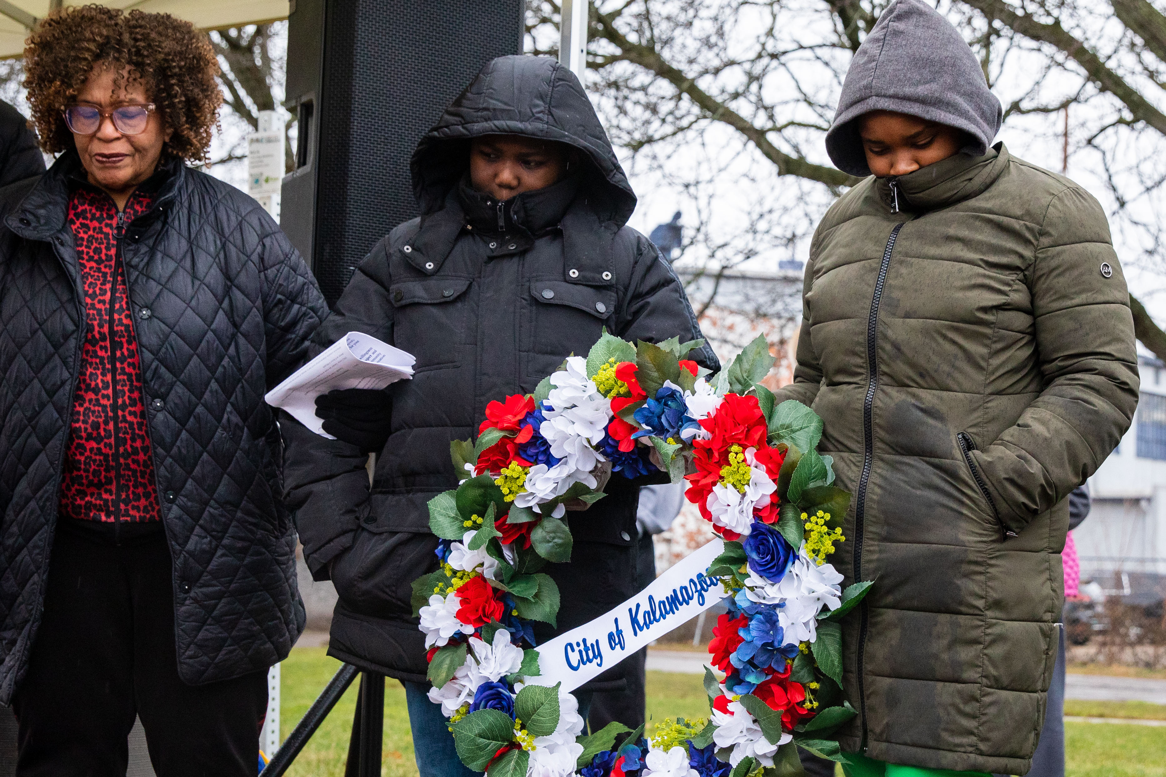 Wreath-laying ceremony honors the life of Martin Luther King Jr ...