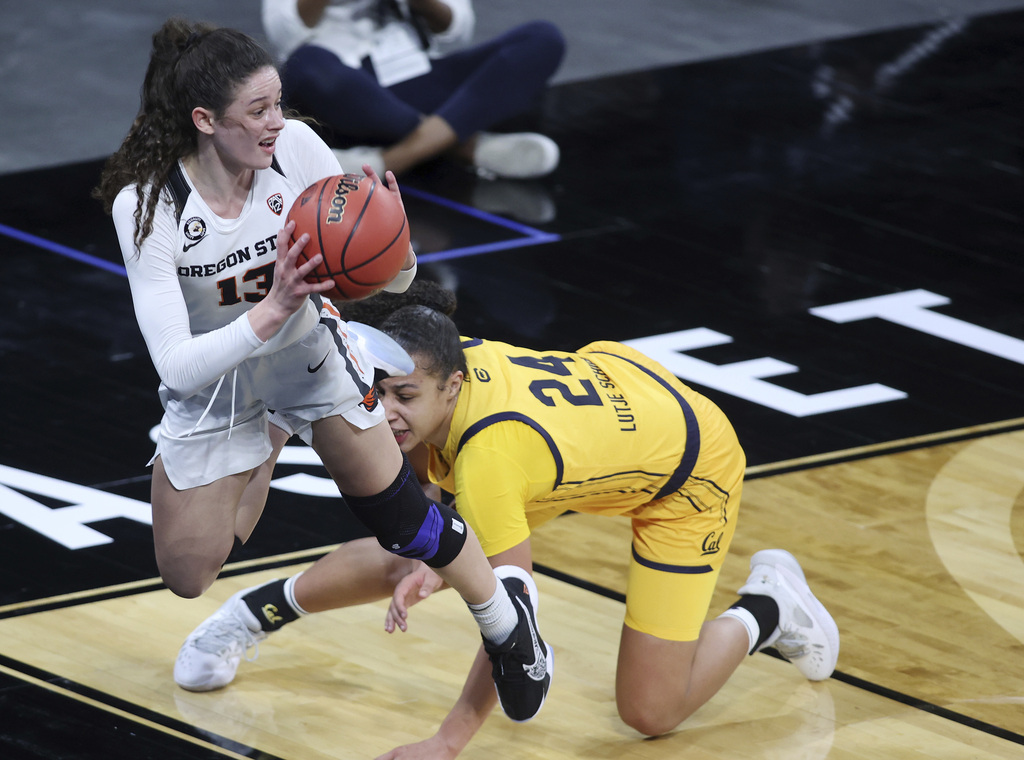 Oregon State women's basketball vs. Cal at Pac-12 tournament ...