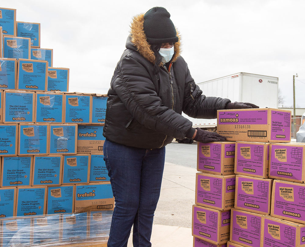 Girl Scout Cookie Mega Drop in Harrisburg - pennlive.com
