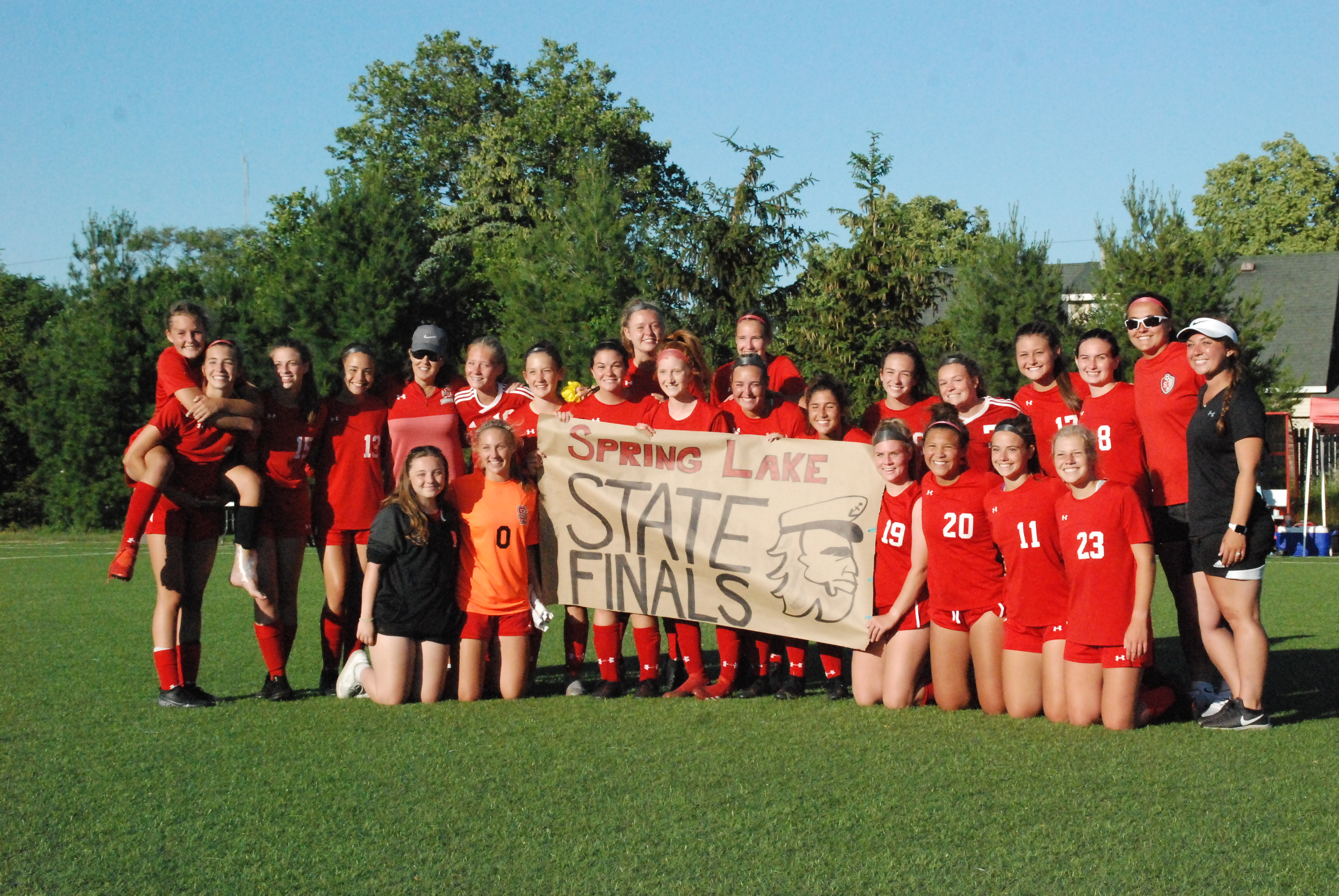 Spring Lake vs. Byron Center in a Division 2 girls soccer state ...