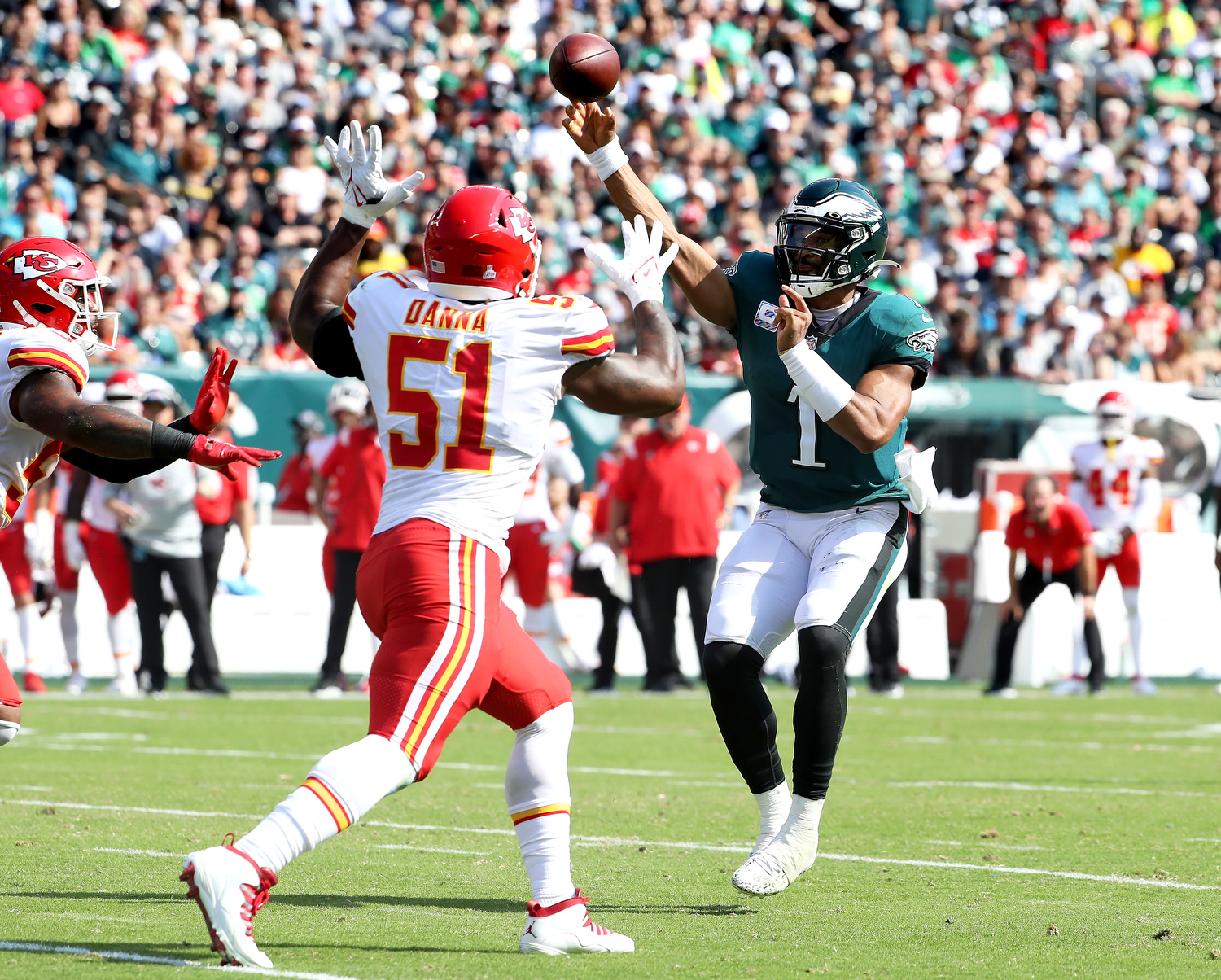 Kansas City Chiefs vs. Philadelphia Eagles, Oct. 3, 2021 - nj.com