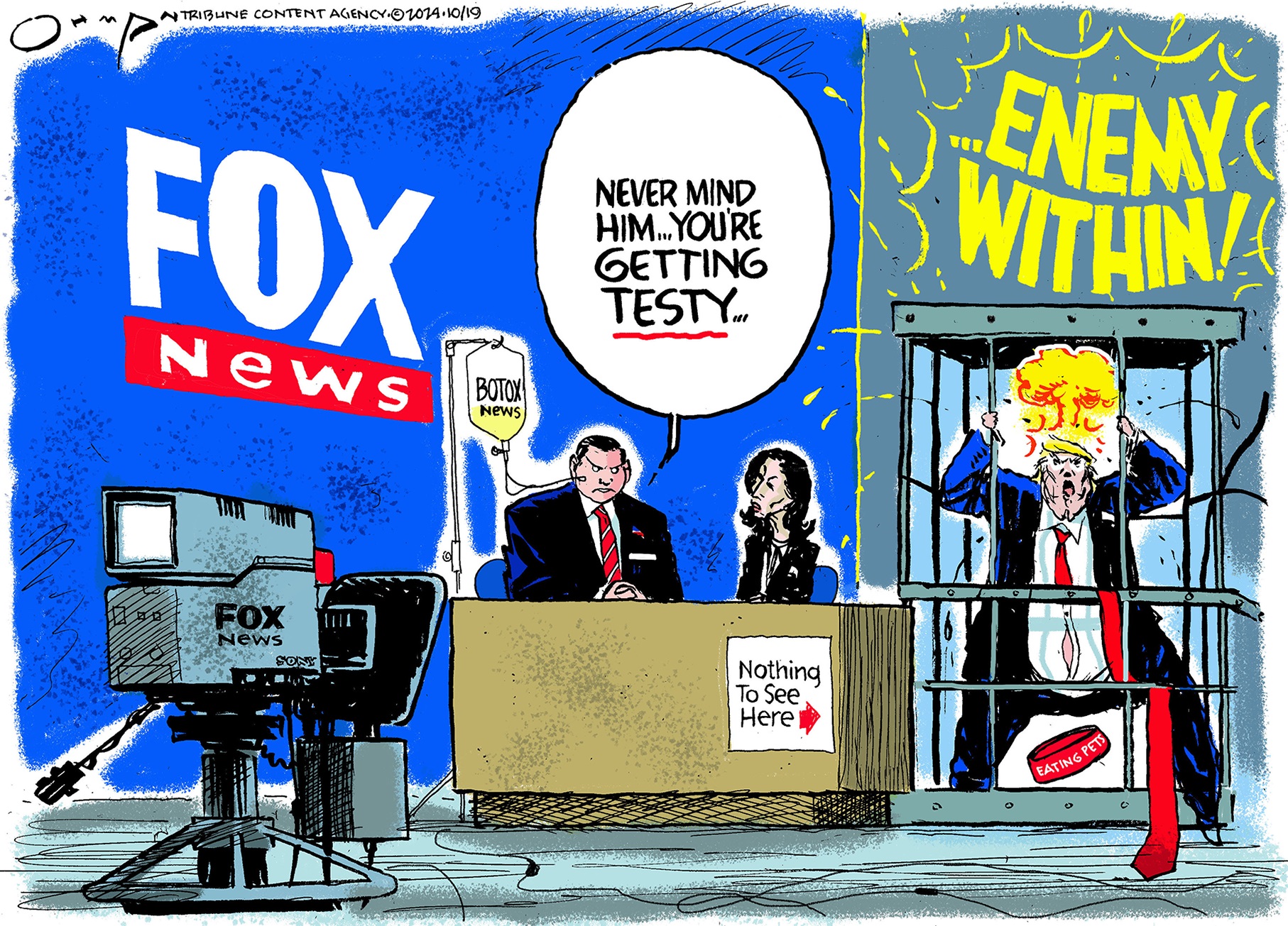 Editorial cartoons for Oct. 20, 2024 - cleveland.com