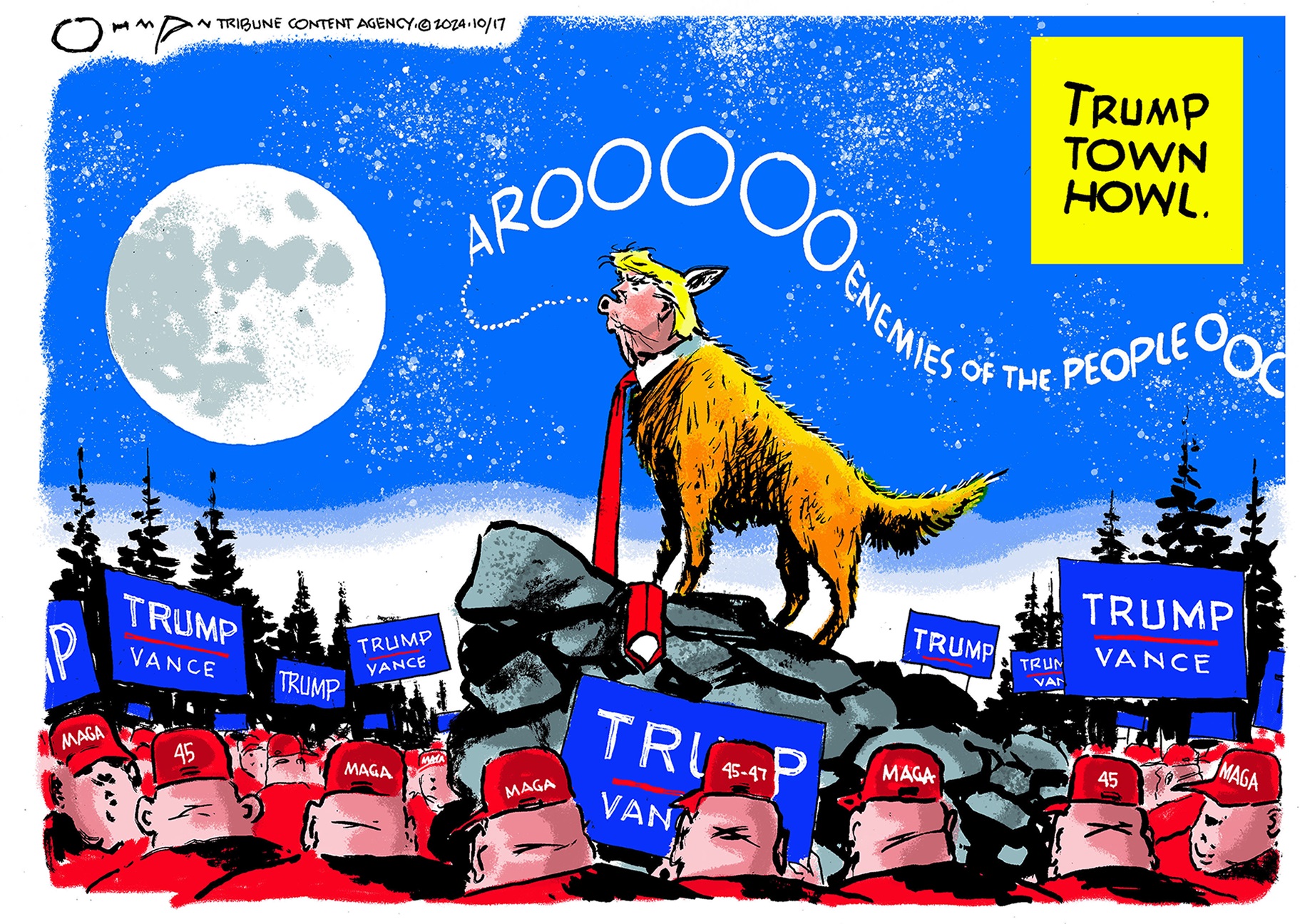 Editorial cartoons for Oct. 20, 2024 - cleveland.com