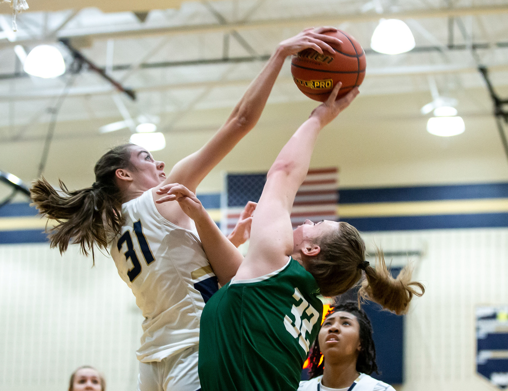 Trinity defeats Bishop McDevitt 44-40 in girls high school basketball ...