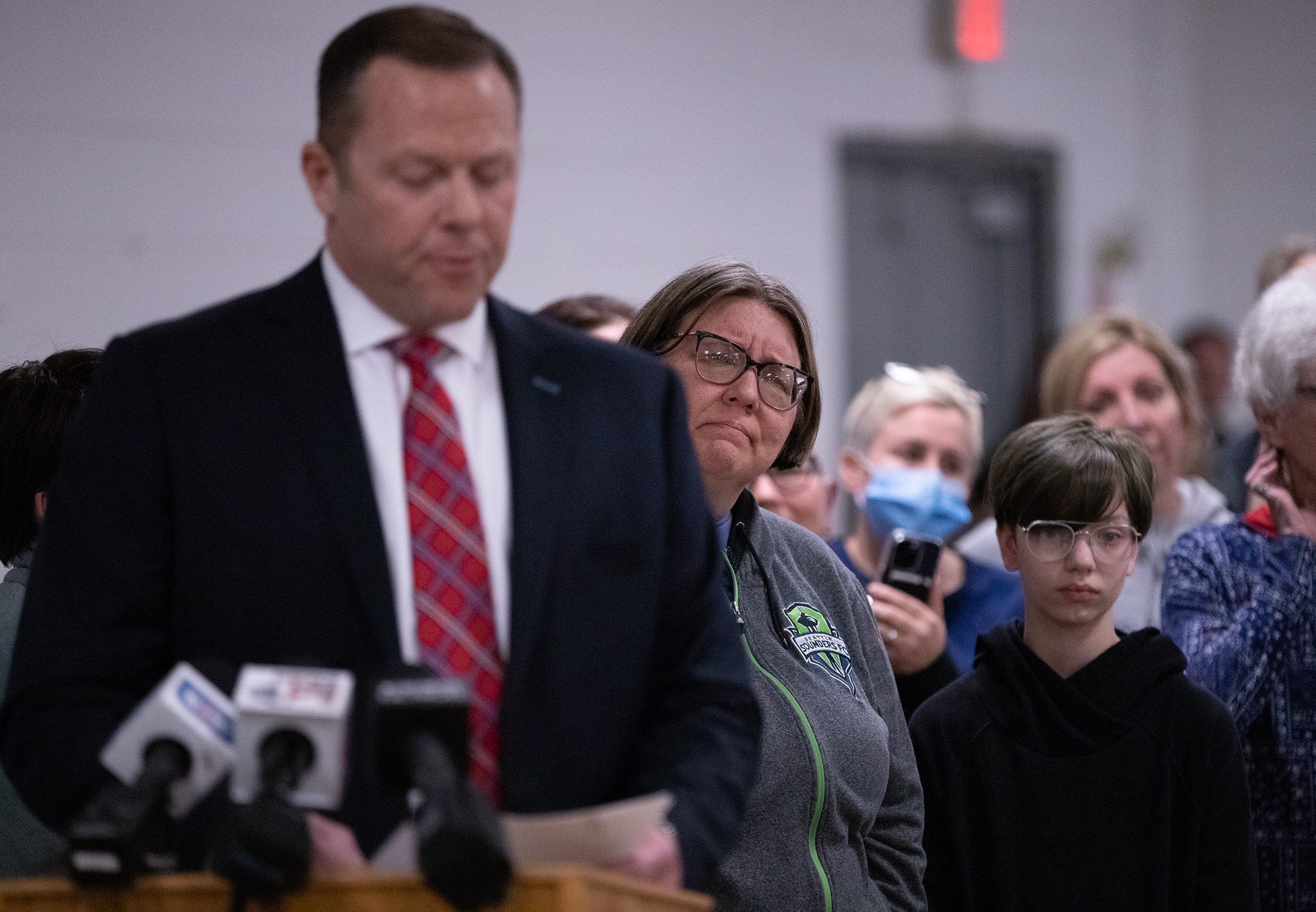 Photos from the heated Lapeer Library meeting debate over controversial ...