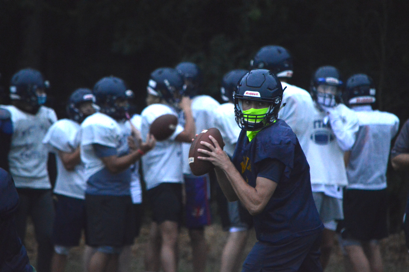 Mattawan football holds first practice after 2020 season restart ...