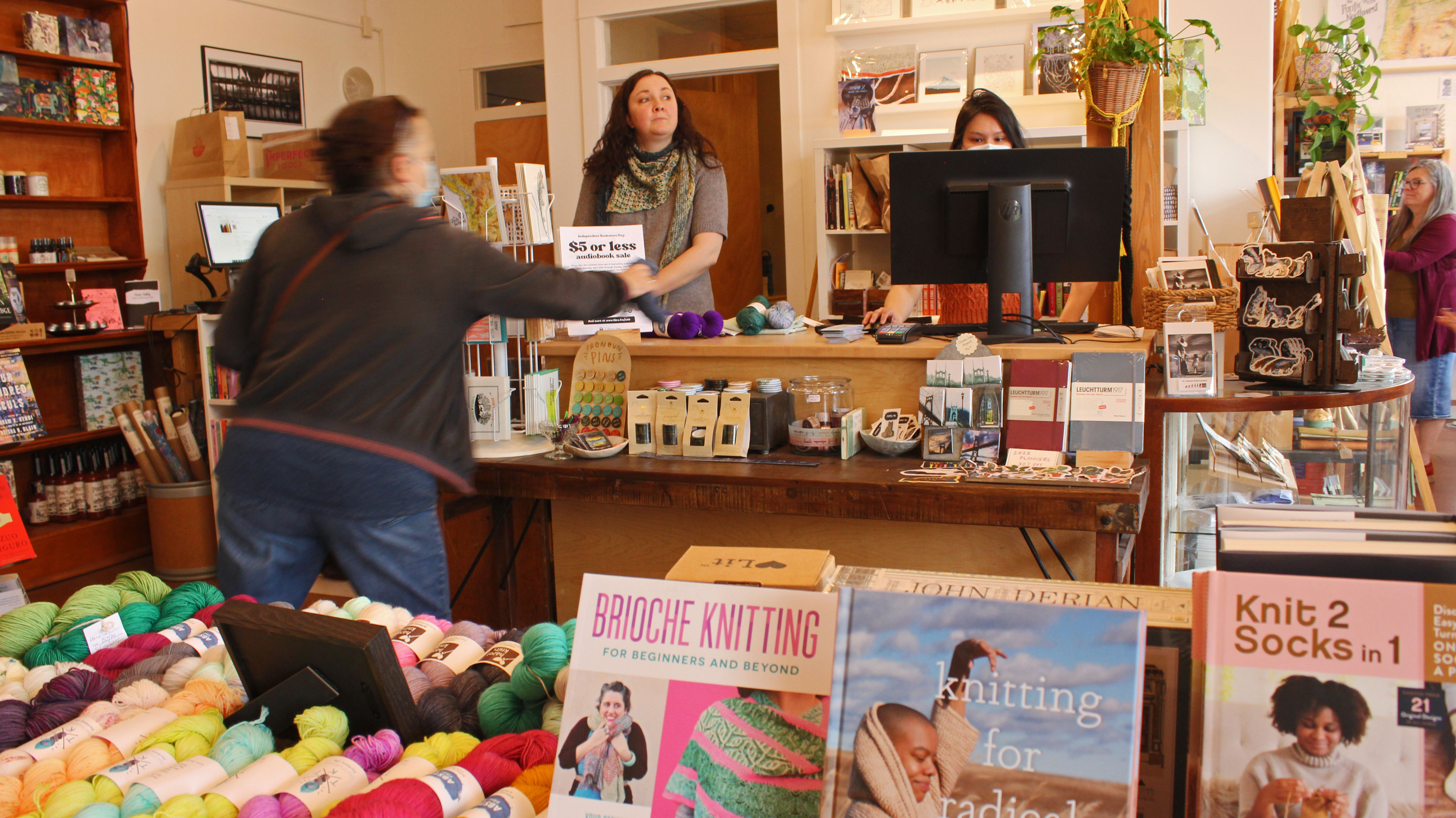 Two Rivers Bookstore and Weird Sisters Yarn Shop - oregonlive.com