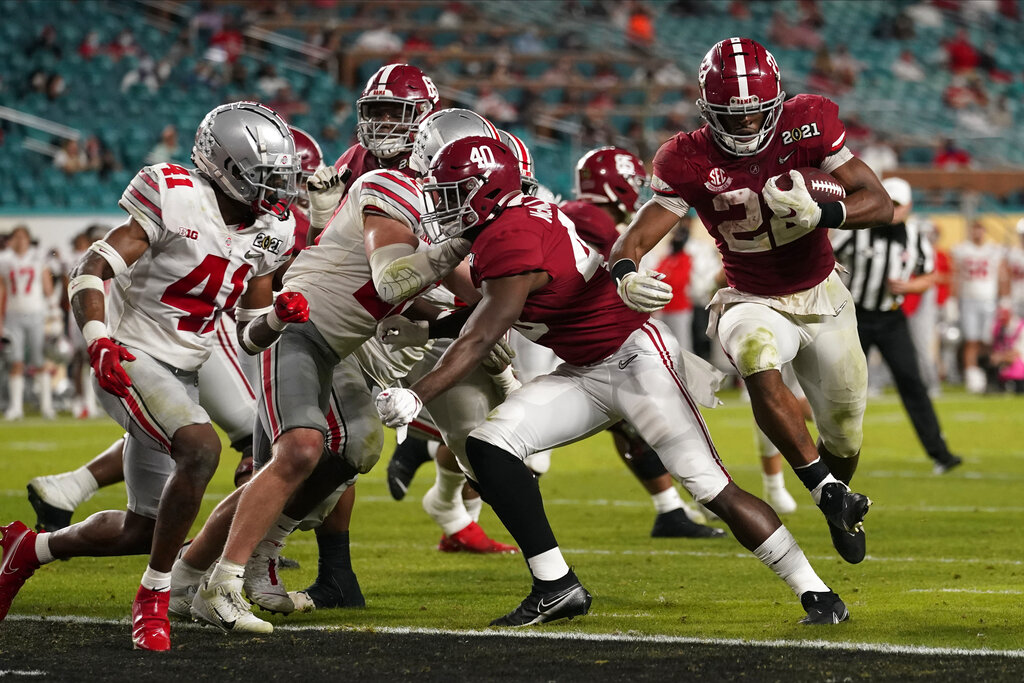 2021 College Football Playoff championship: Alabama vs. Ohio State ...
