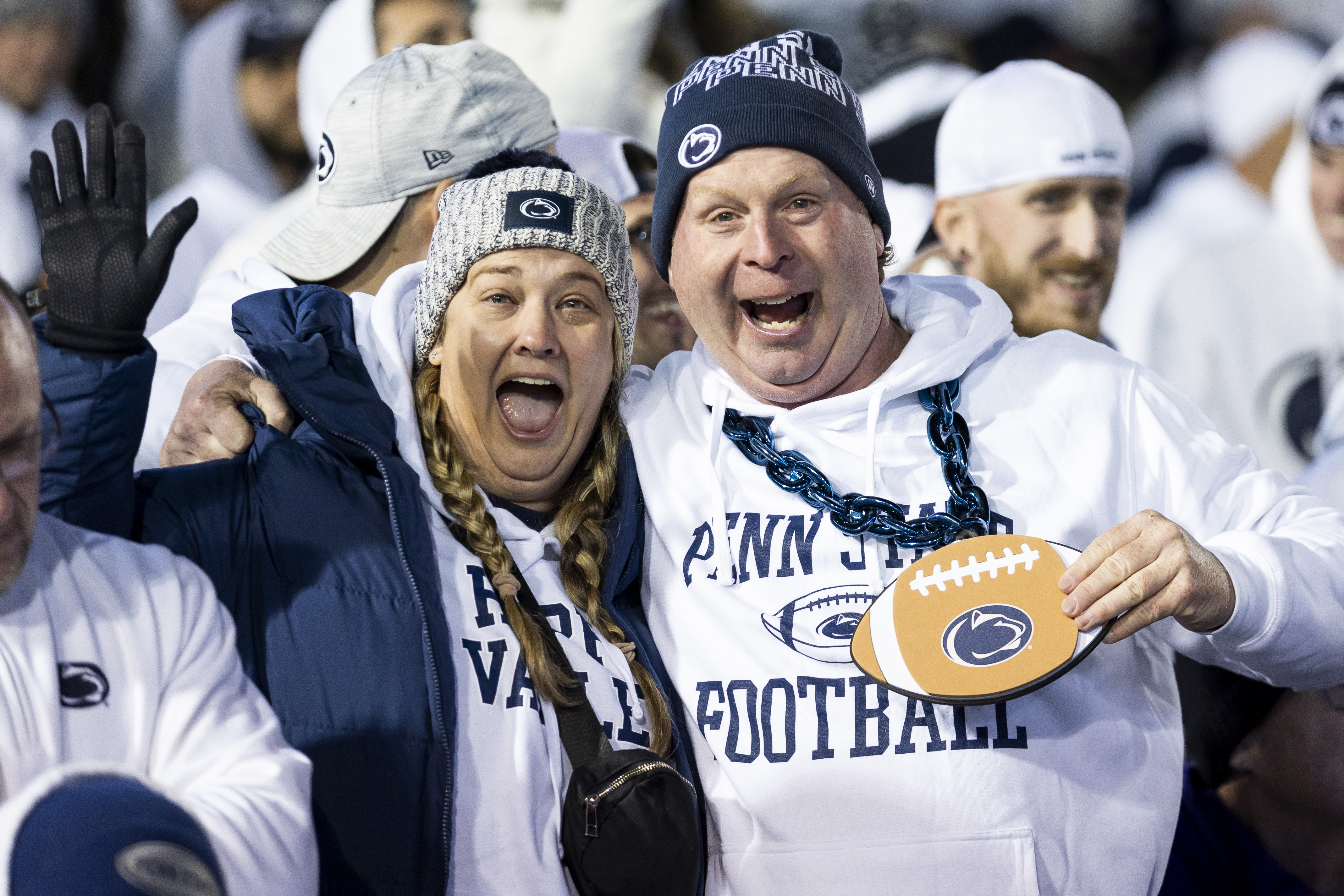 Penn State White Out faces in the crowd - pennlive.com