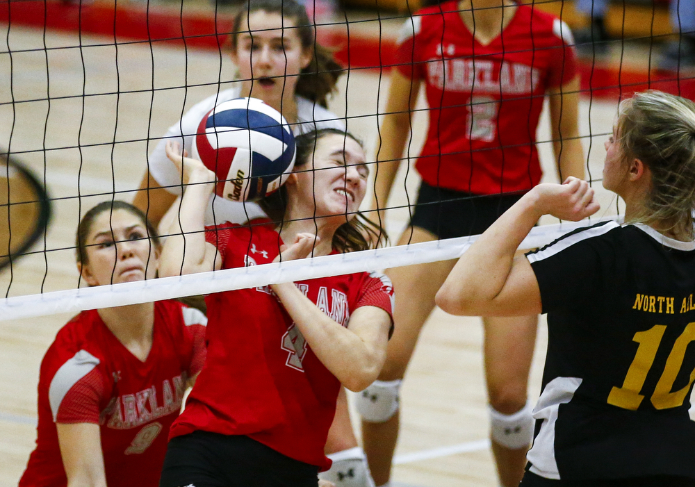 PIAA Class 4A girls volleyball championship: Parkland vs. North ...