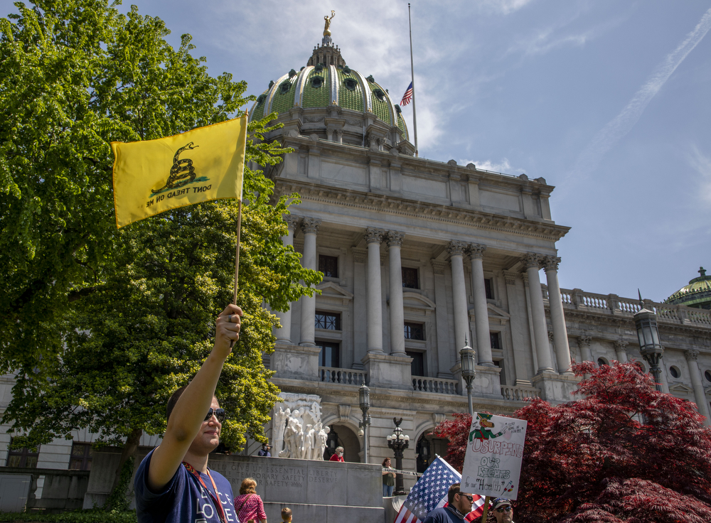 Protesters rally at Pa. Capitol to reopen the state - pennlive.com
