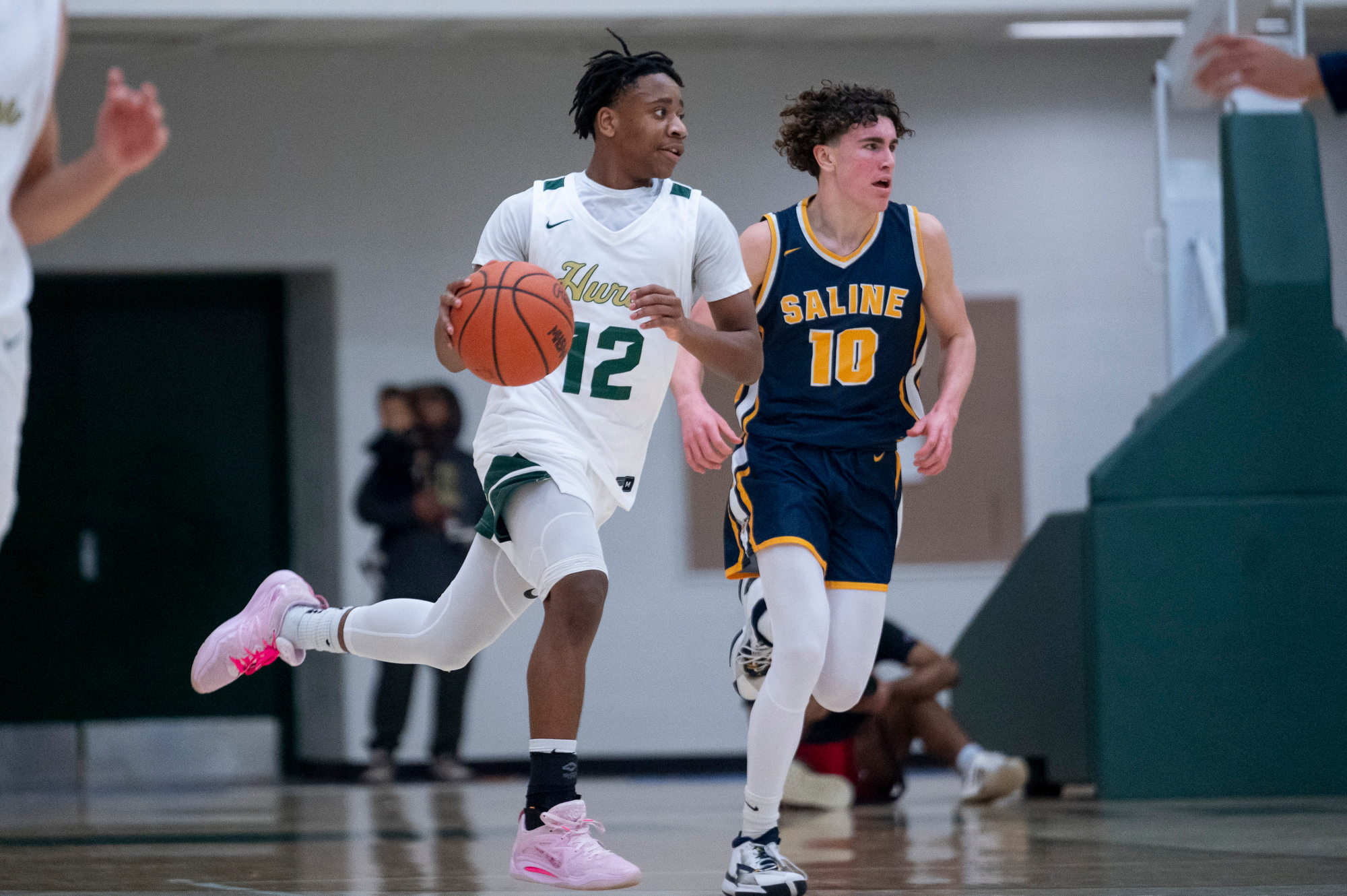 Ann Arbor Huron vs. Saline high school boys basketball - mlive.com