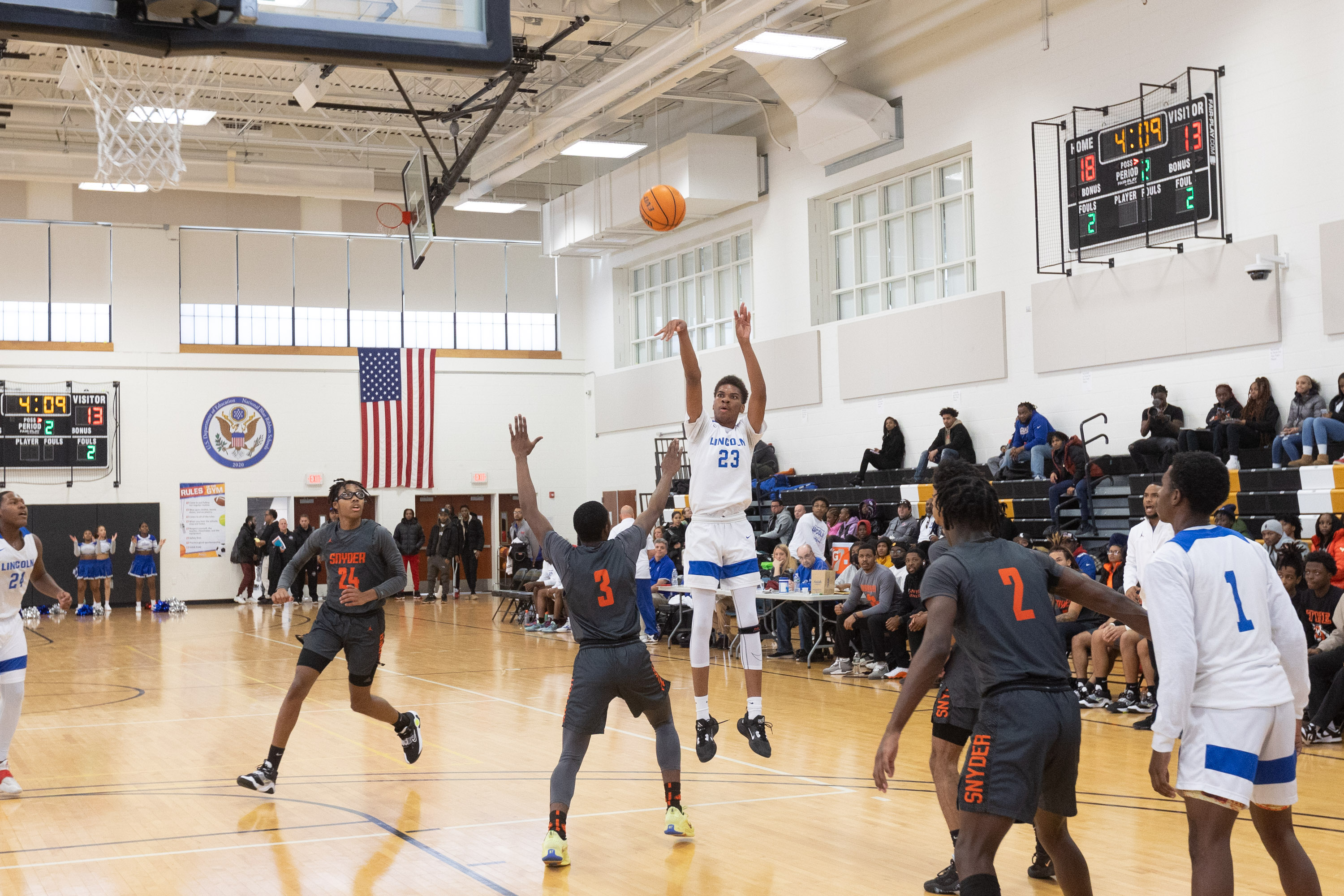 Lincoln vs. Snyder boys basketball, January 16, 2023 - nj.com