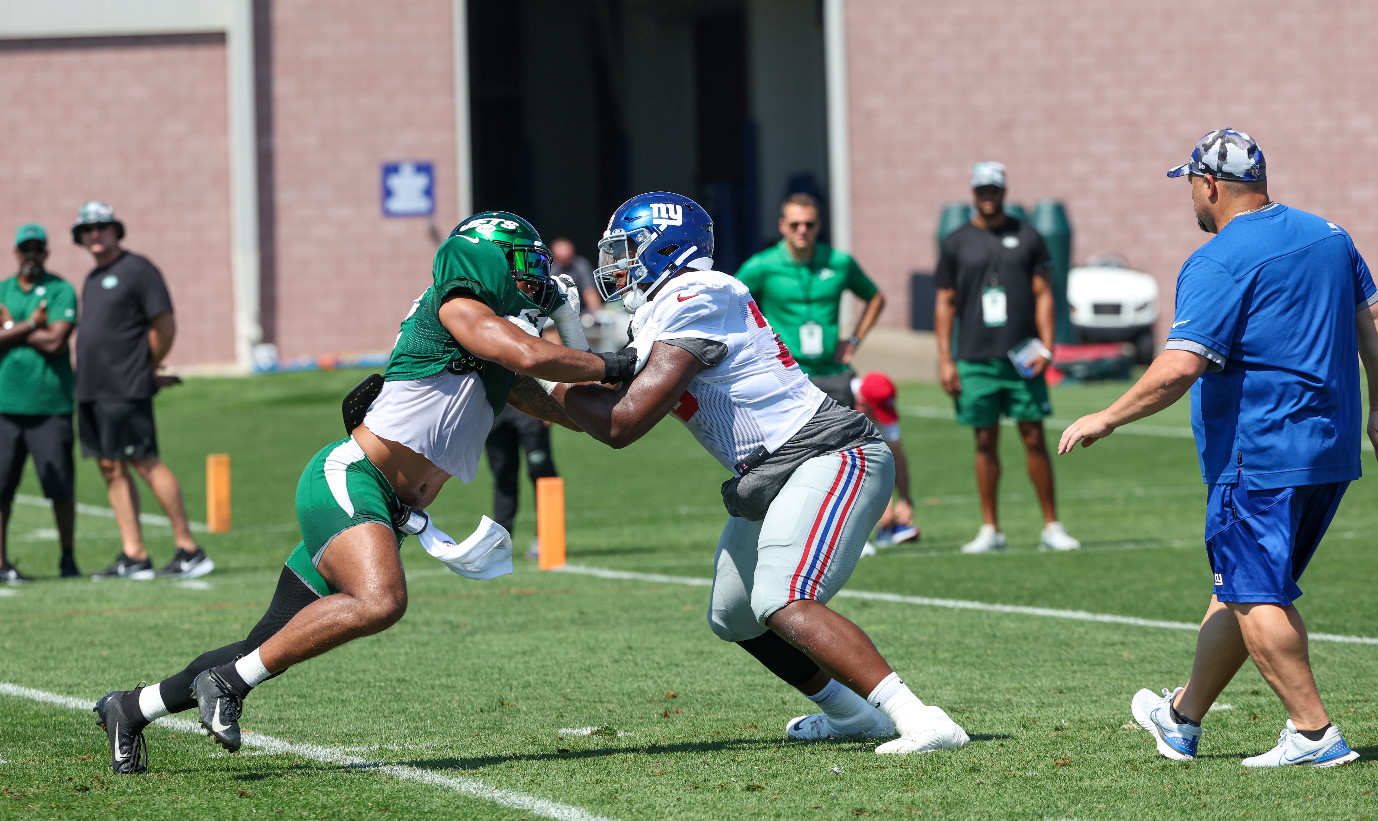 New York Giants and New York Jets joint training camp practice - nj.com