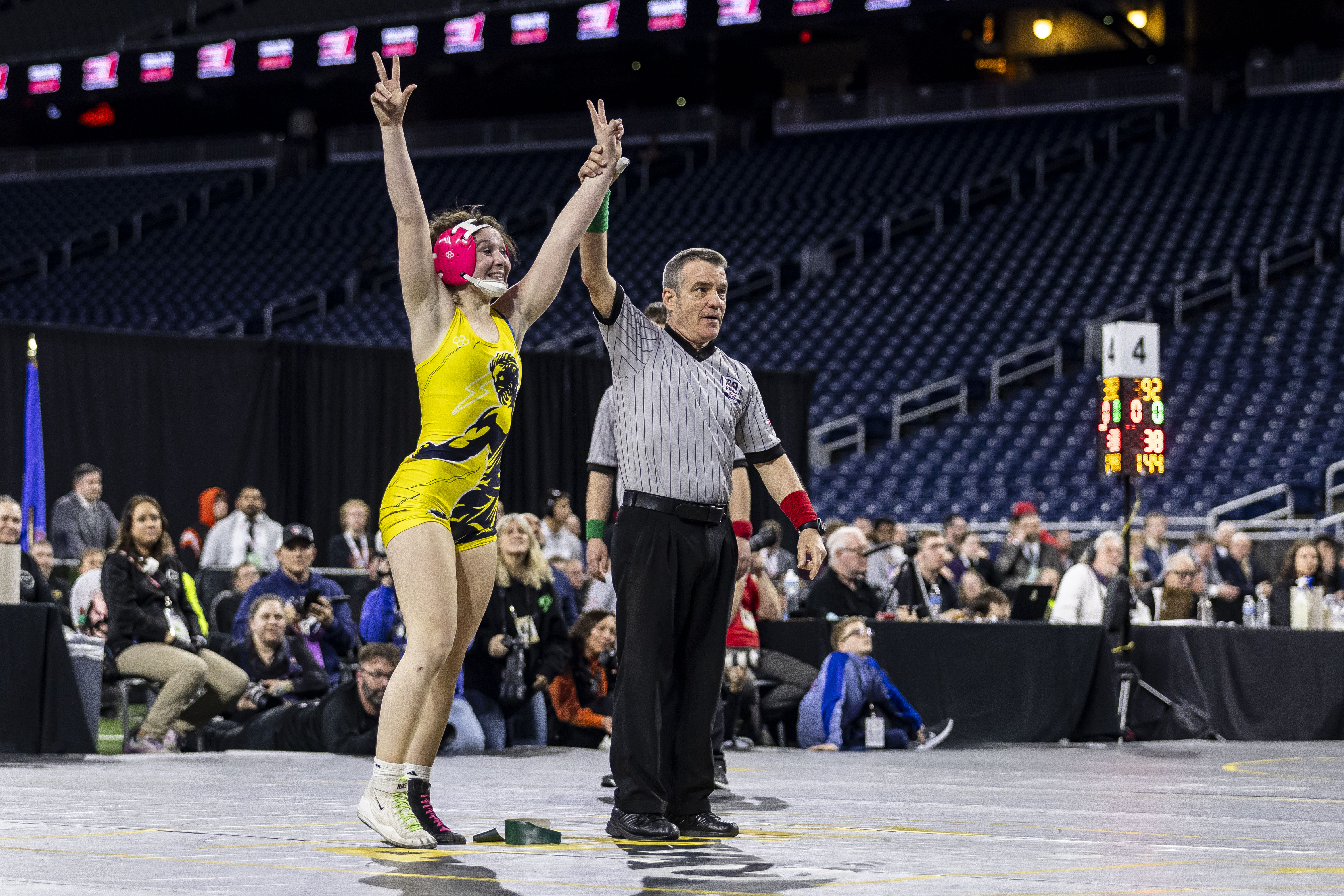 Photos from girls state individual wrestling finals in Detroit - mlive.com