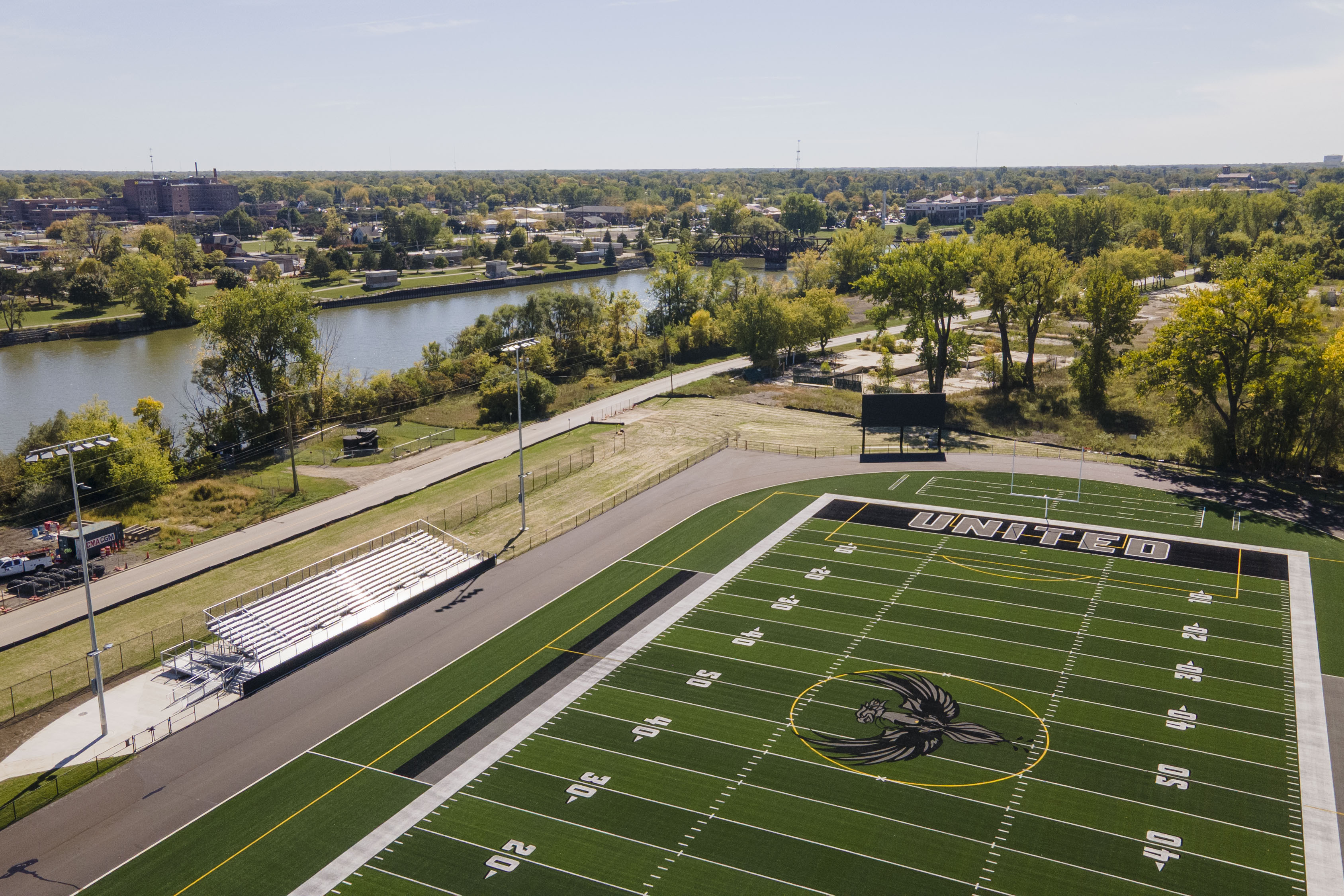 See Saginaw United’s new football field - mlive.com