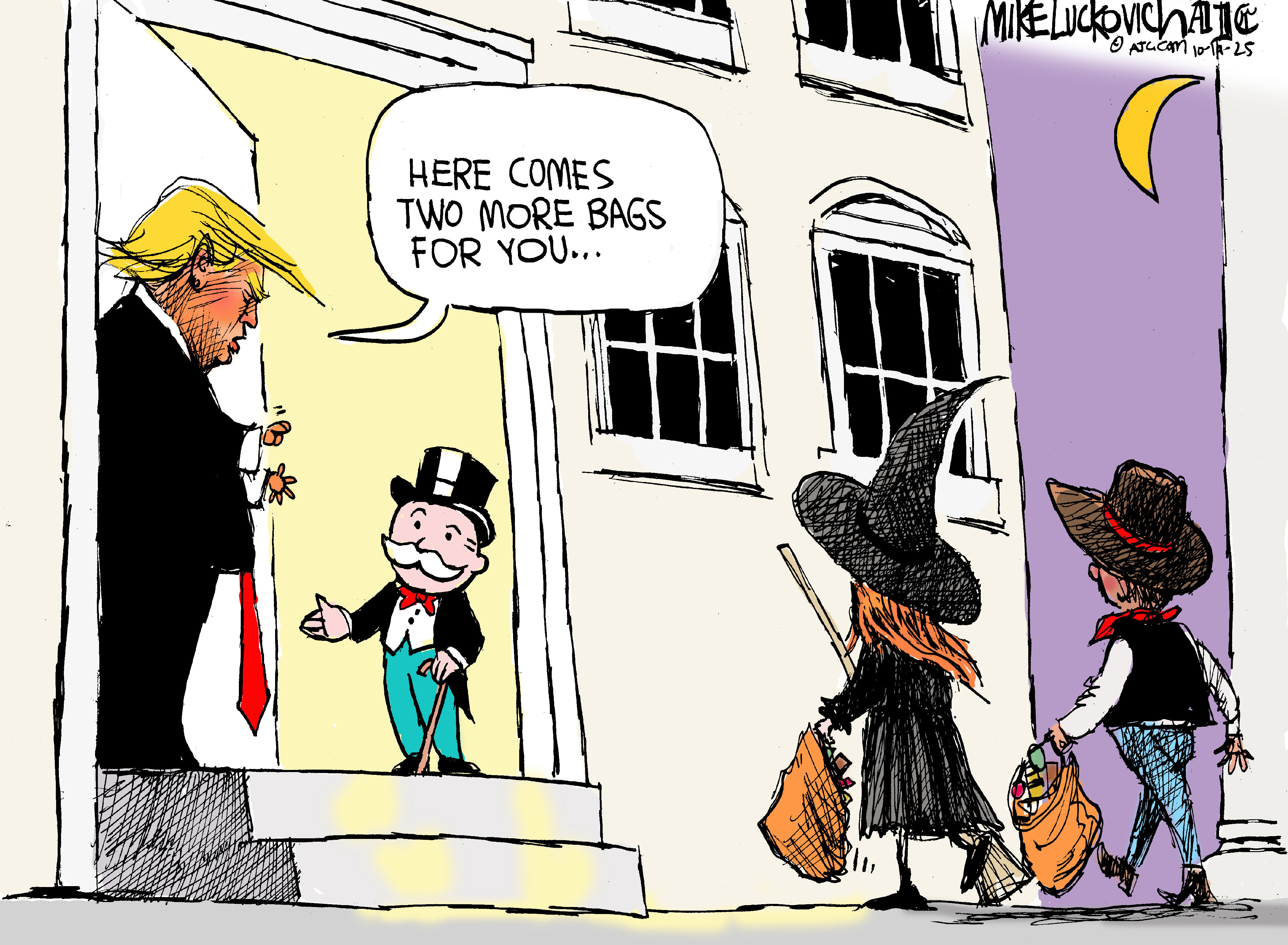 Editorial cartoons for Oct. 19, 2025 - oregonlive.com