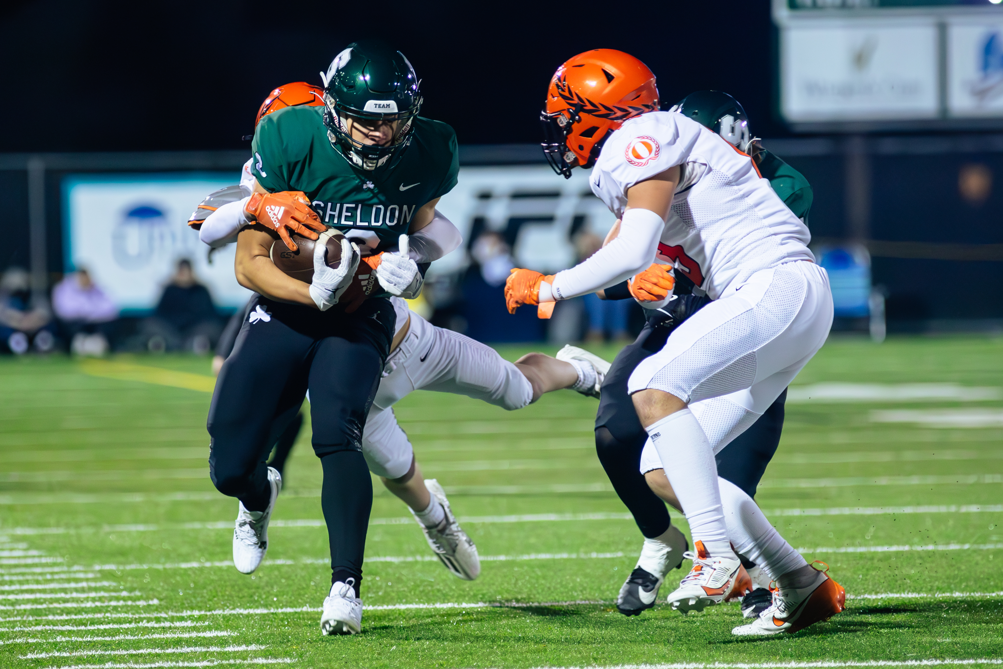 Oregon high school football: Sheldon Irish vs Sprague Olympians ...
