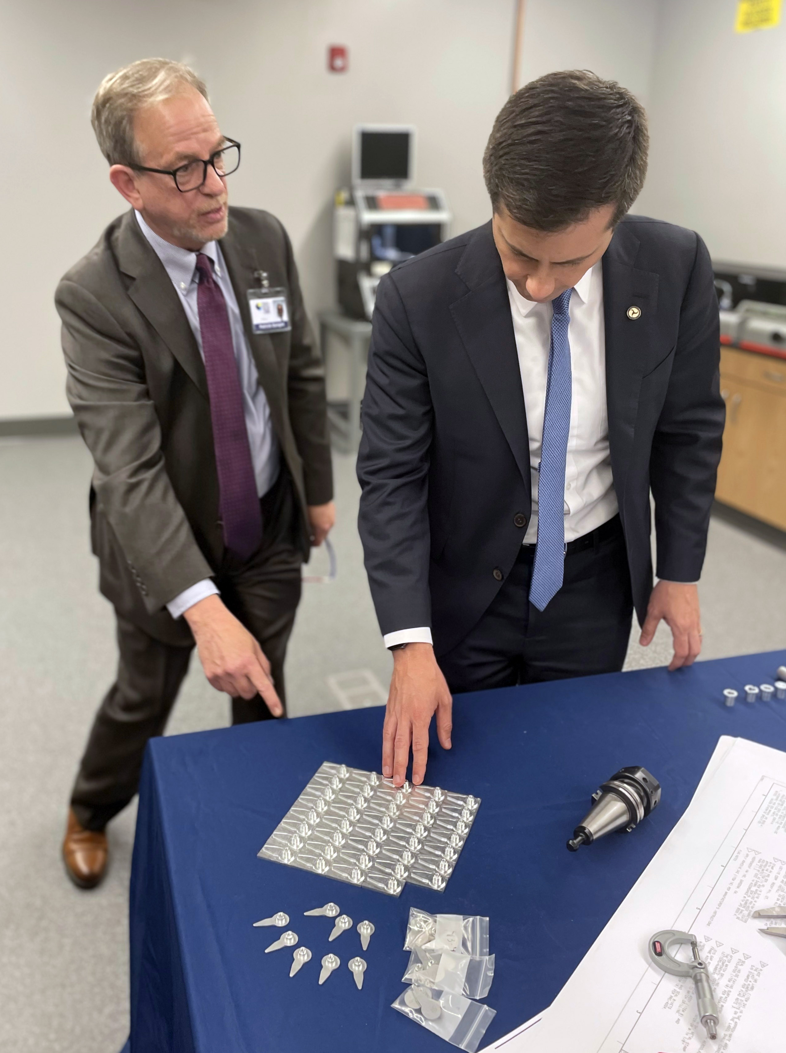 Buttigieg joins Rep. Sherrill for tour at County College of Morris - nj.com