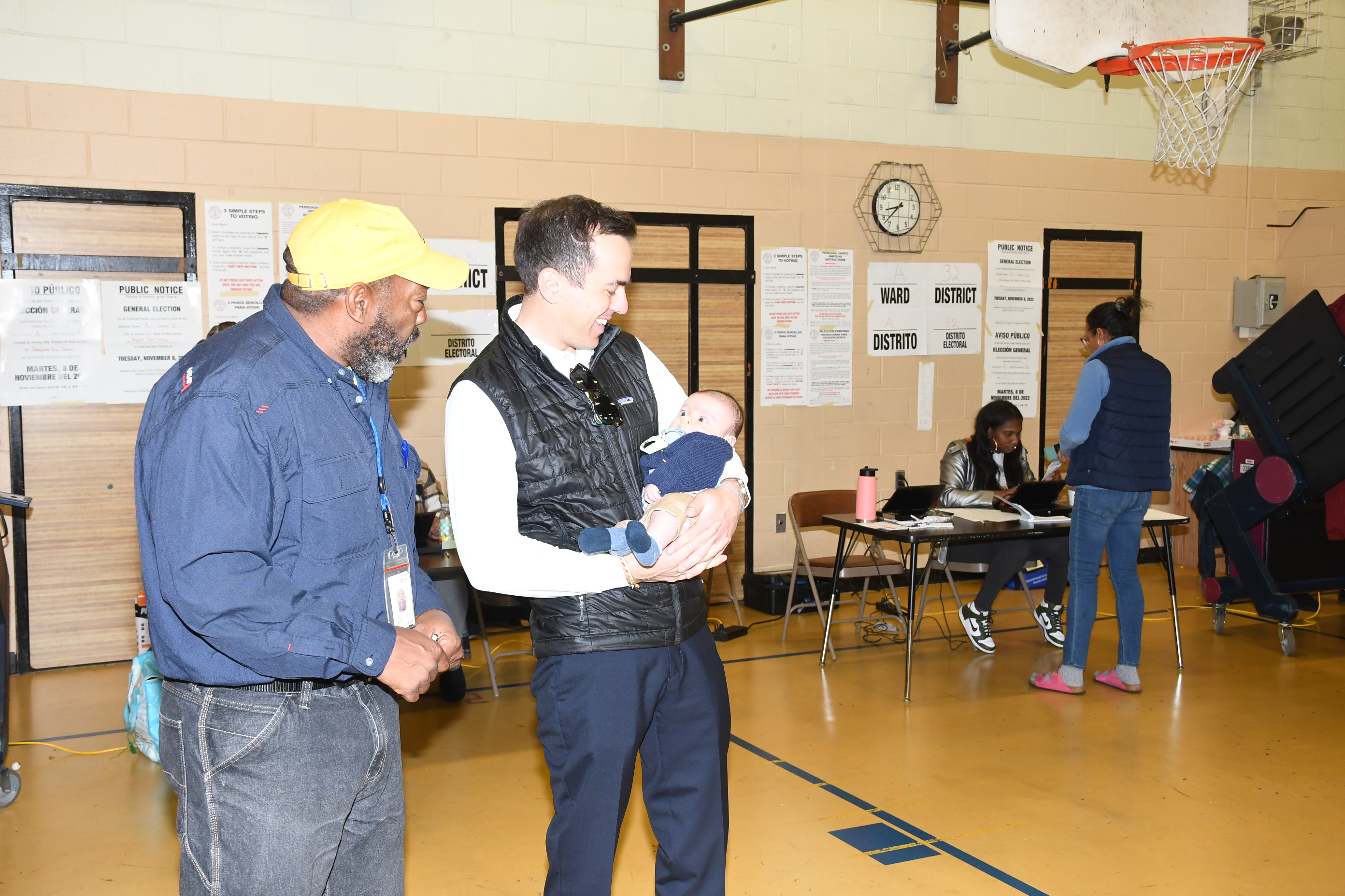 Rob Menendez Jr. votes on Election Day, Nov. 8, 2022 - nj.com