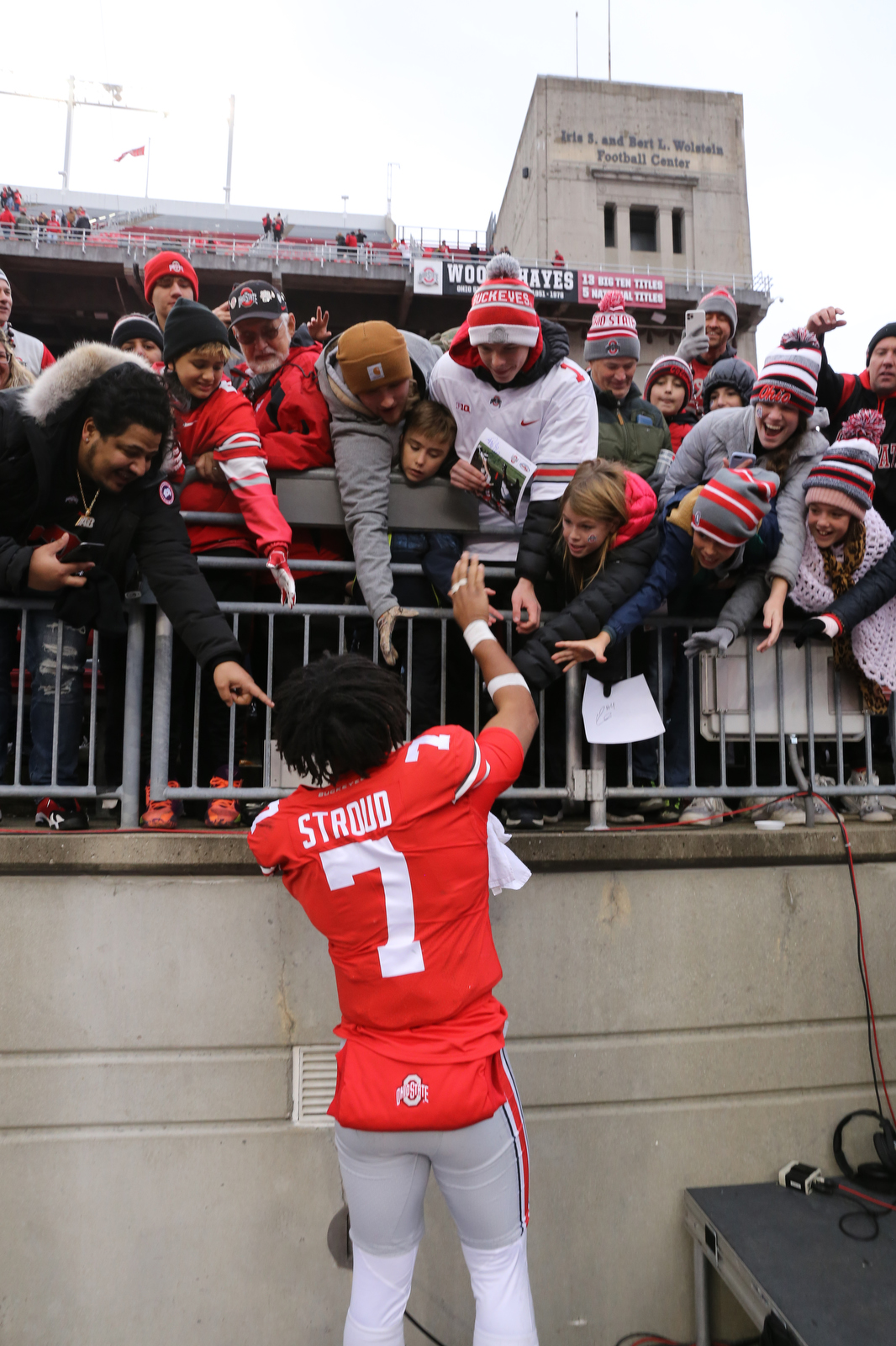 Fans at Ohio State's blowout win over Michigan State, 56-7 - cleveland.com