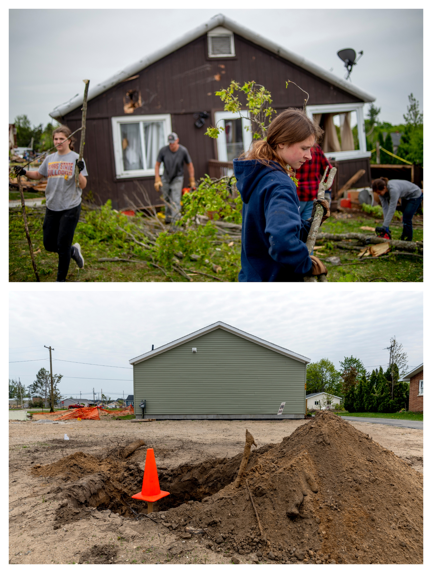 Then and now: See photos as Gaylord community recovers from devastating ...