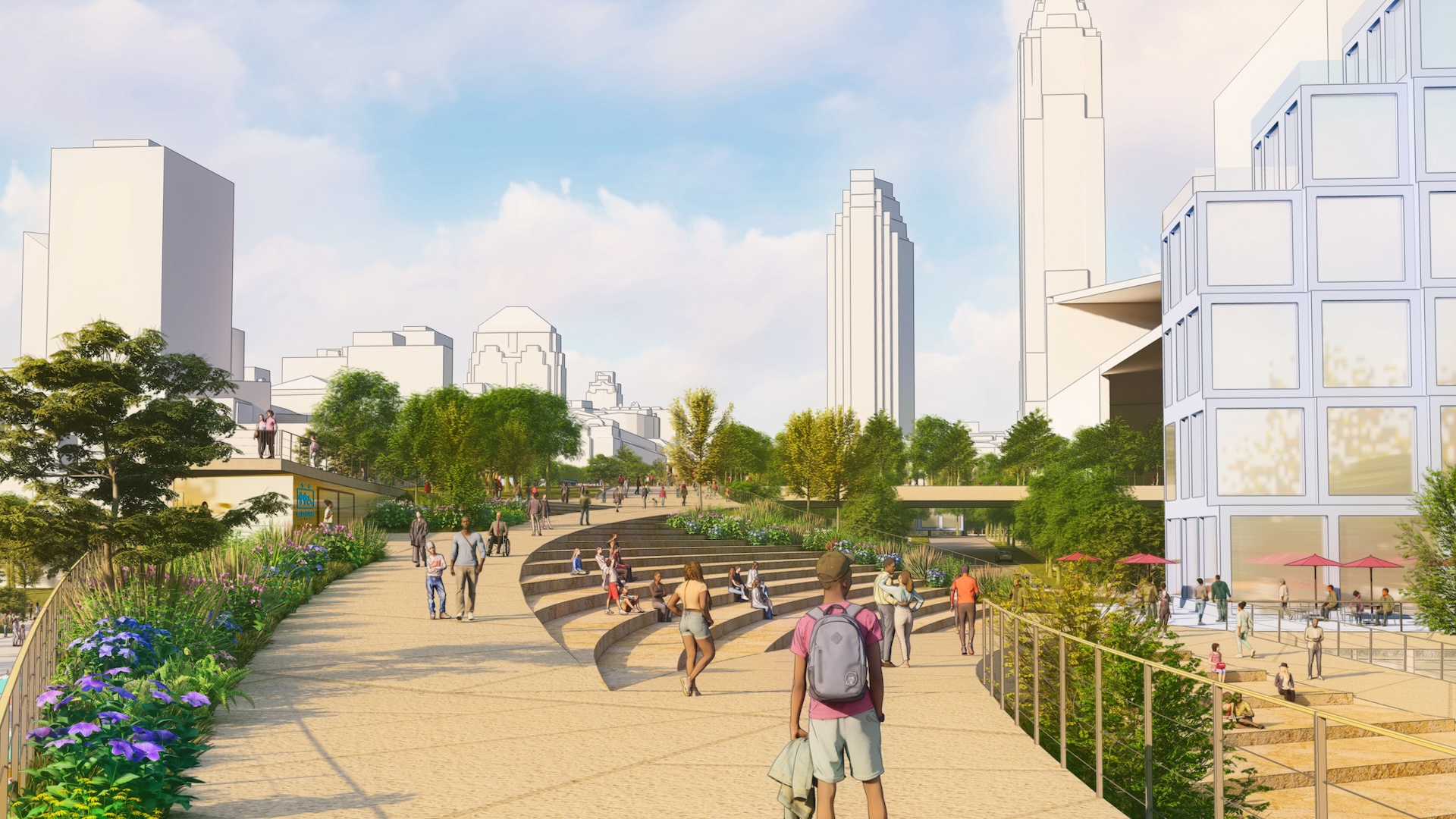Latest plans for downtown Cleveland lakefront at 60% completion ...