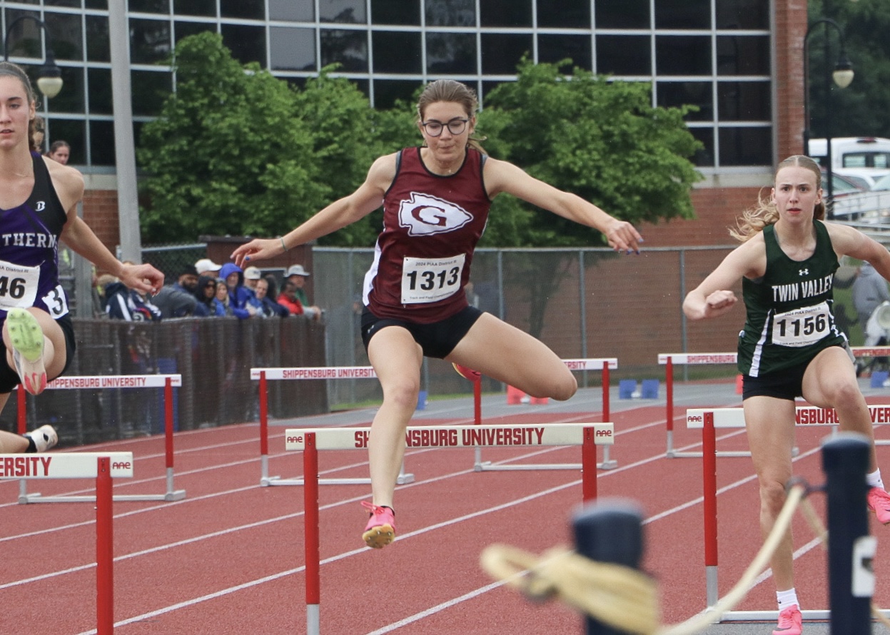 Mid-Penn Conference athletes compete during the 2024 District 3 track ...