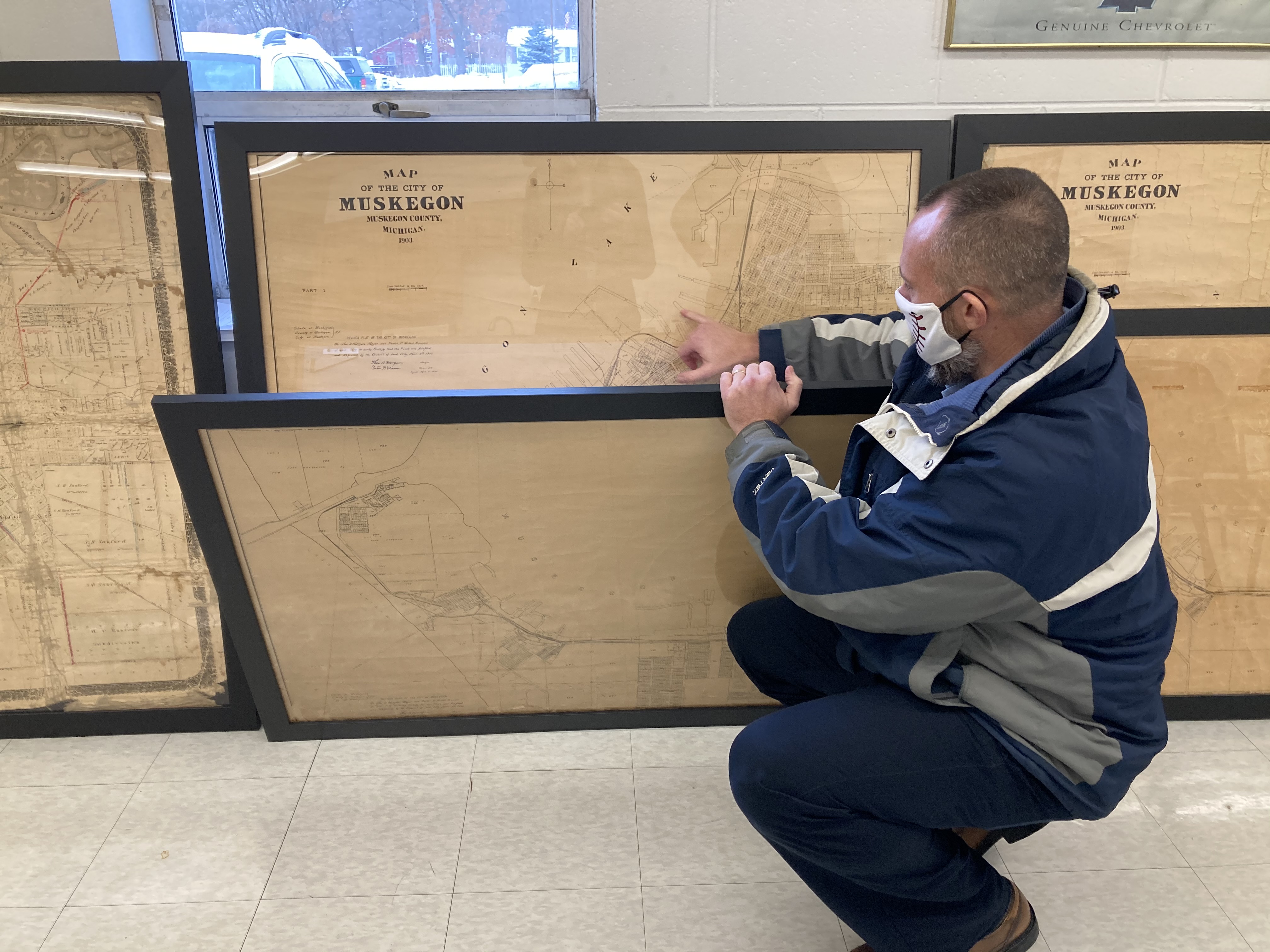 Historical maps discovered at Muskegon City Hall - mlive.com