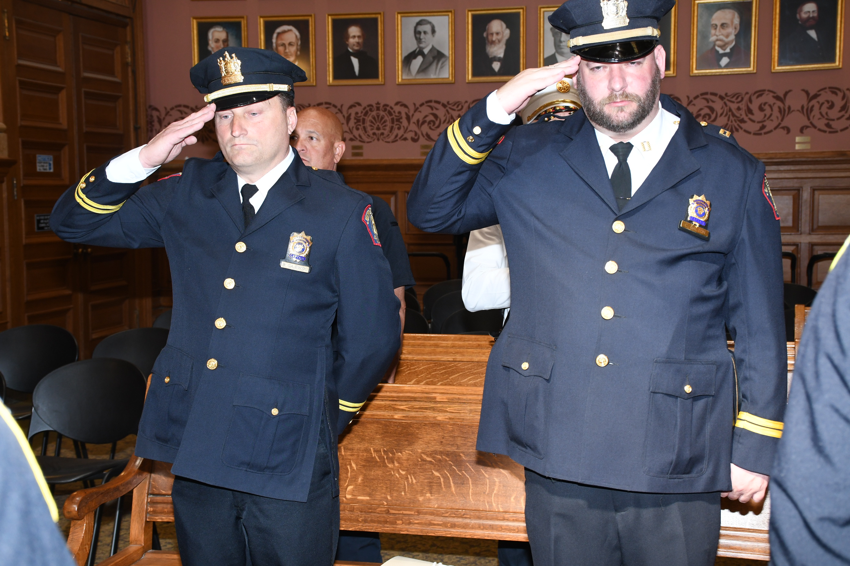 5 sworn into Jersey City Police Department, June 13, 2024 - nj.com