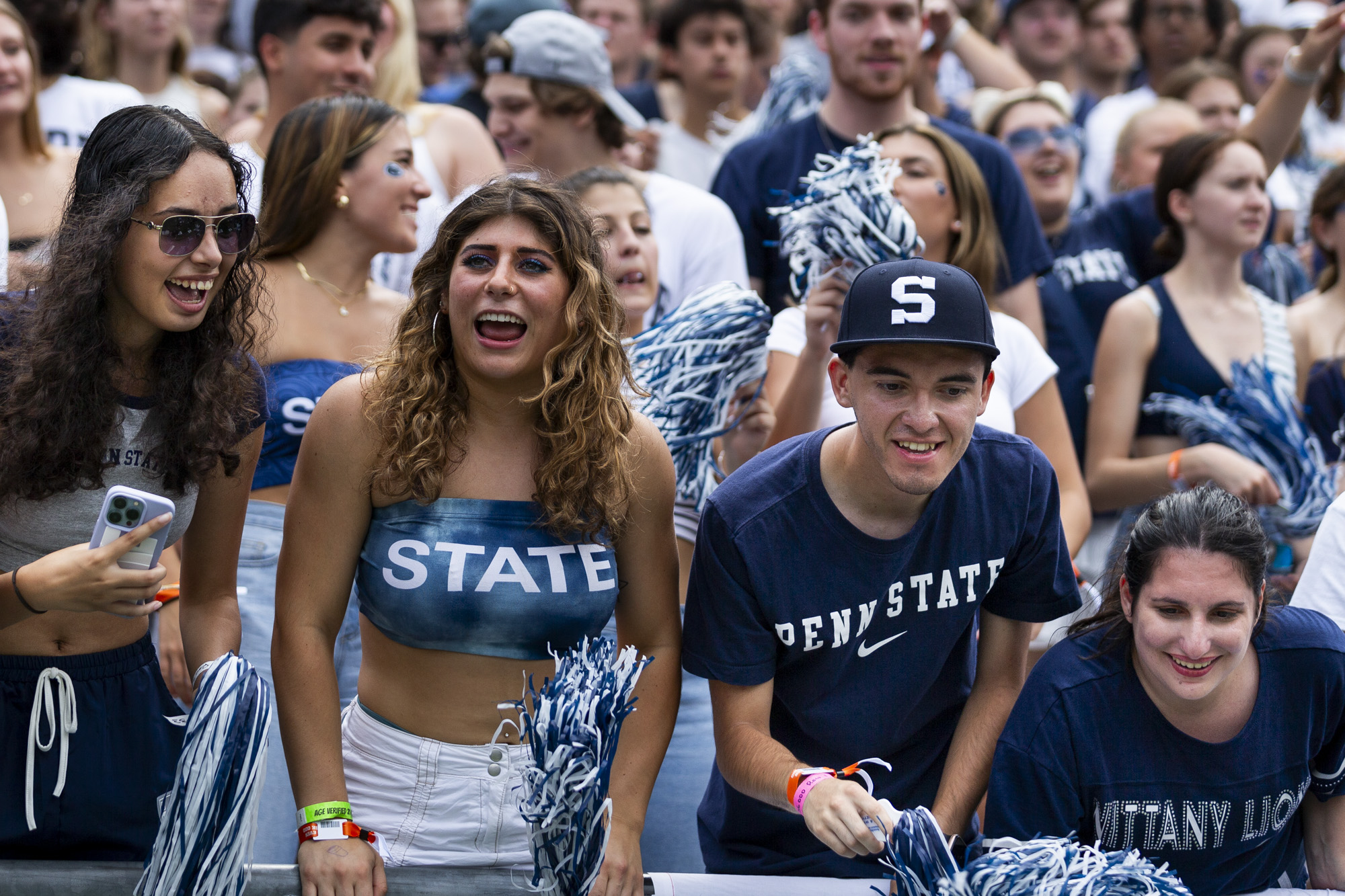 Penn State football faces in the crowd from Delaware game - pennlive.com
